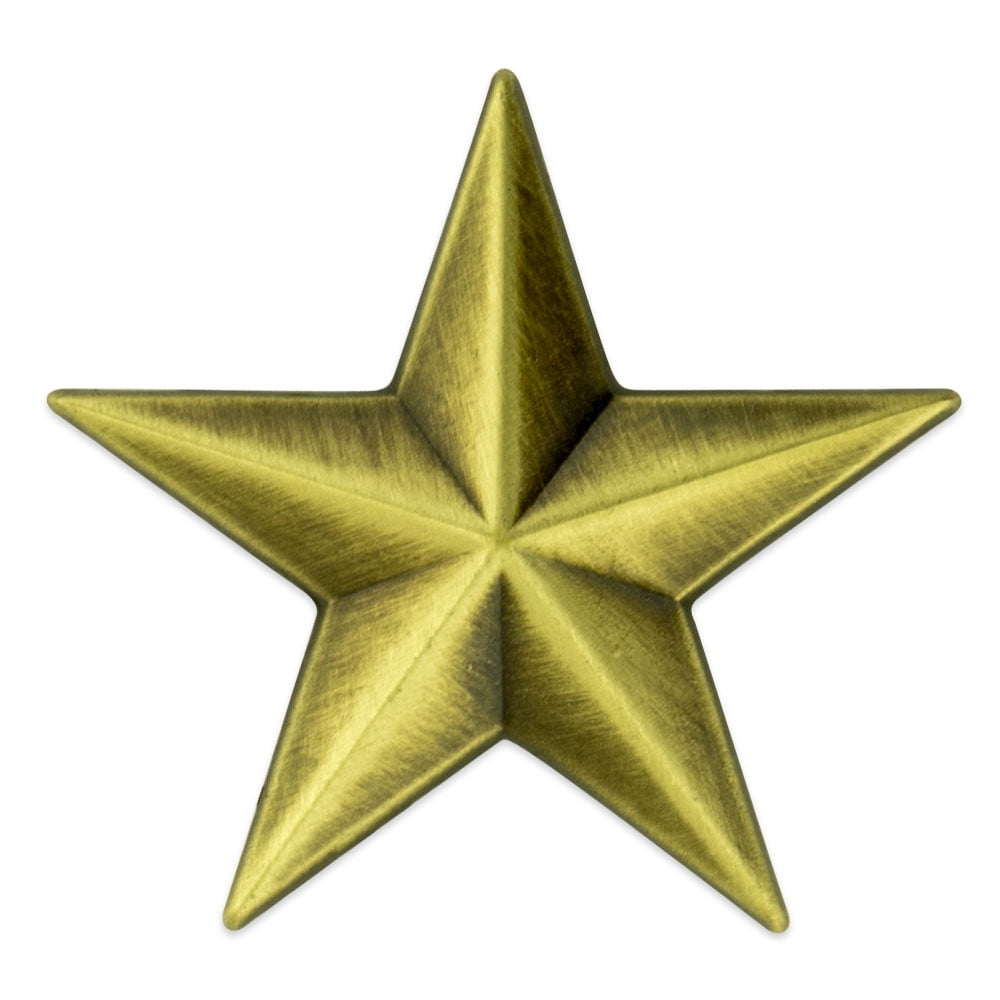 Military 3D 5 Point Bronze Star Lapel Pin - Walmart.com