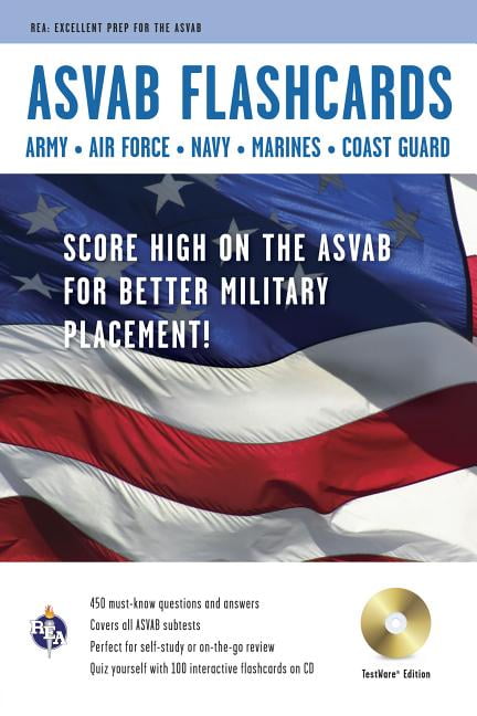 Military (ASVAB) Test Preparation: ASVAB Flashcard Book (Paperback ...
