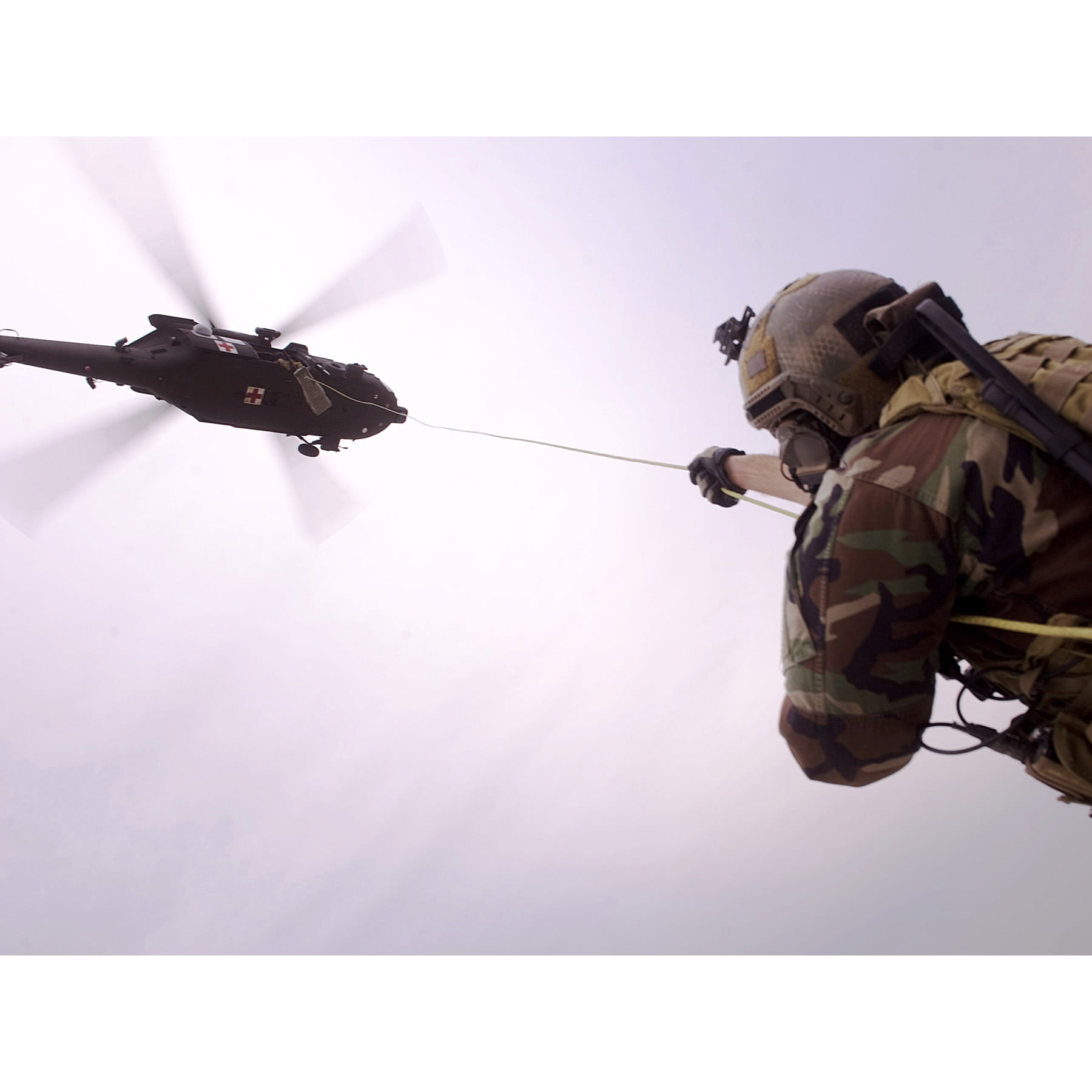 Military Afghan Army UH-60 Black Hawk Helicopter Extra Large XL Wall ...