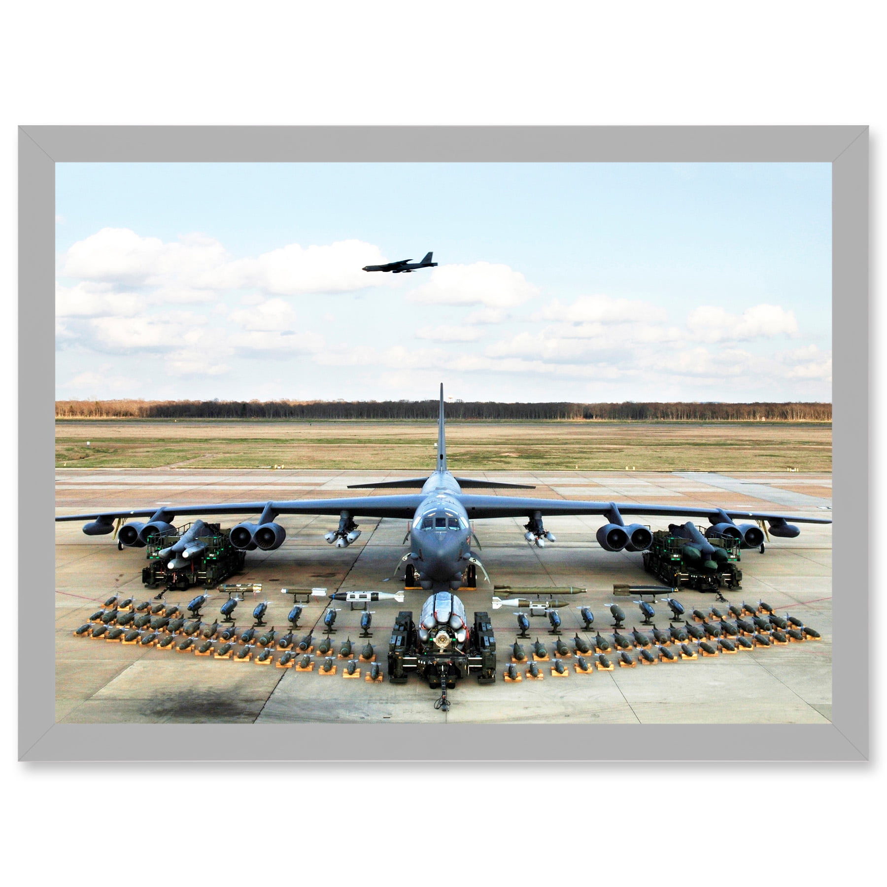 Military Air Plane Strategic Bomber Jet B52 Stratofortress Ammo Loadout ...