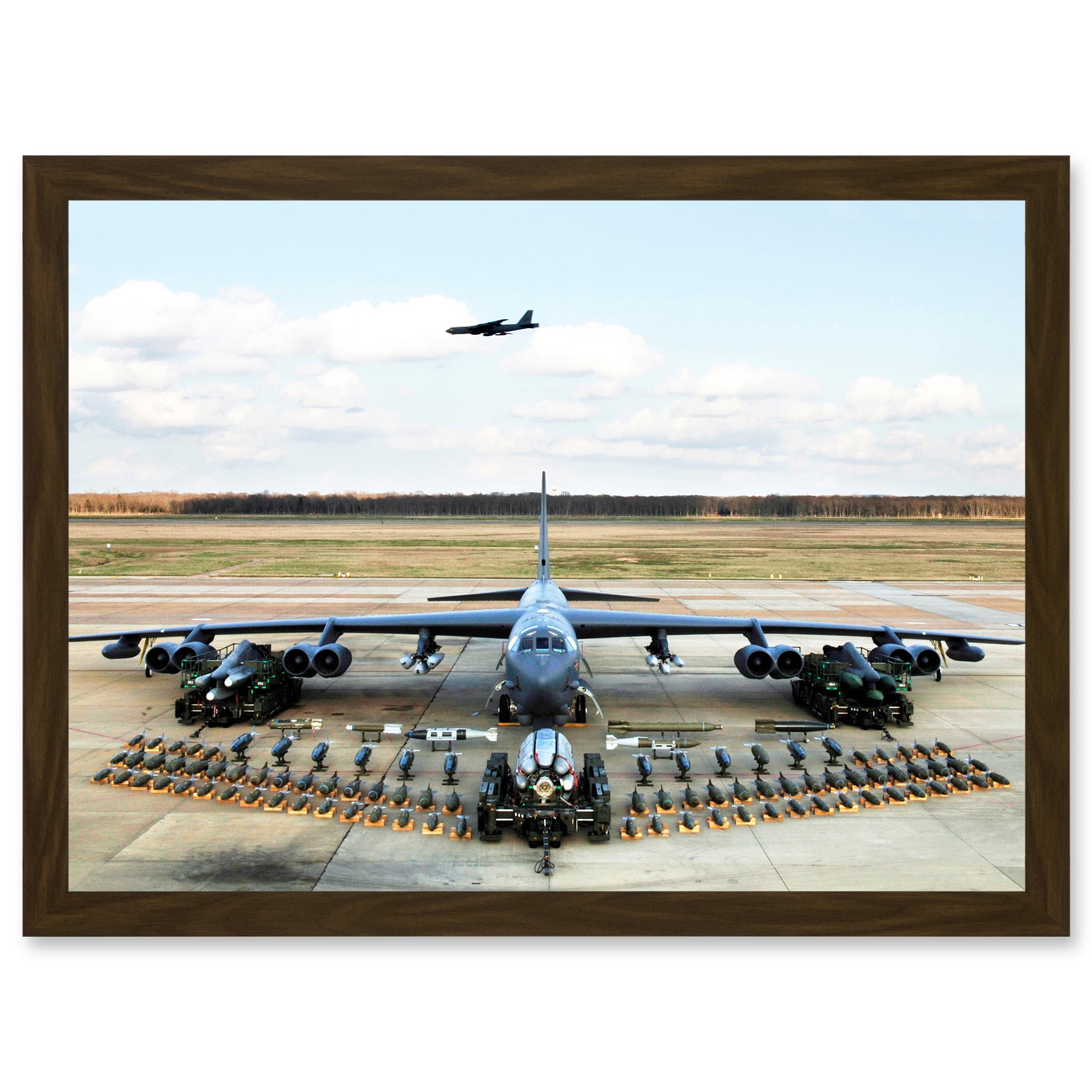 Military Air Plane Strategic Bomber Jet B52 Stratofortress Ammo Loadout ...