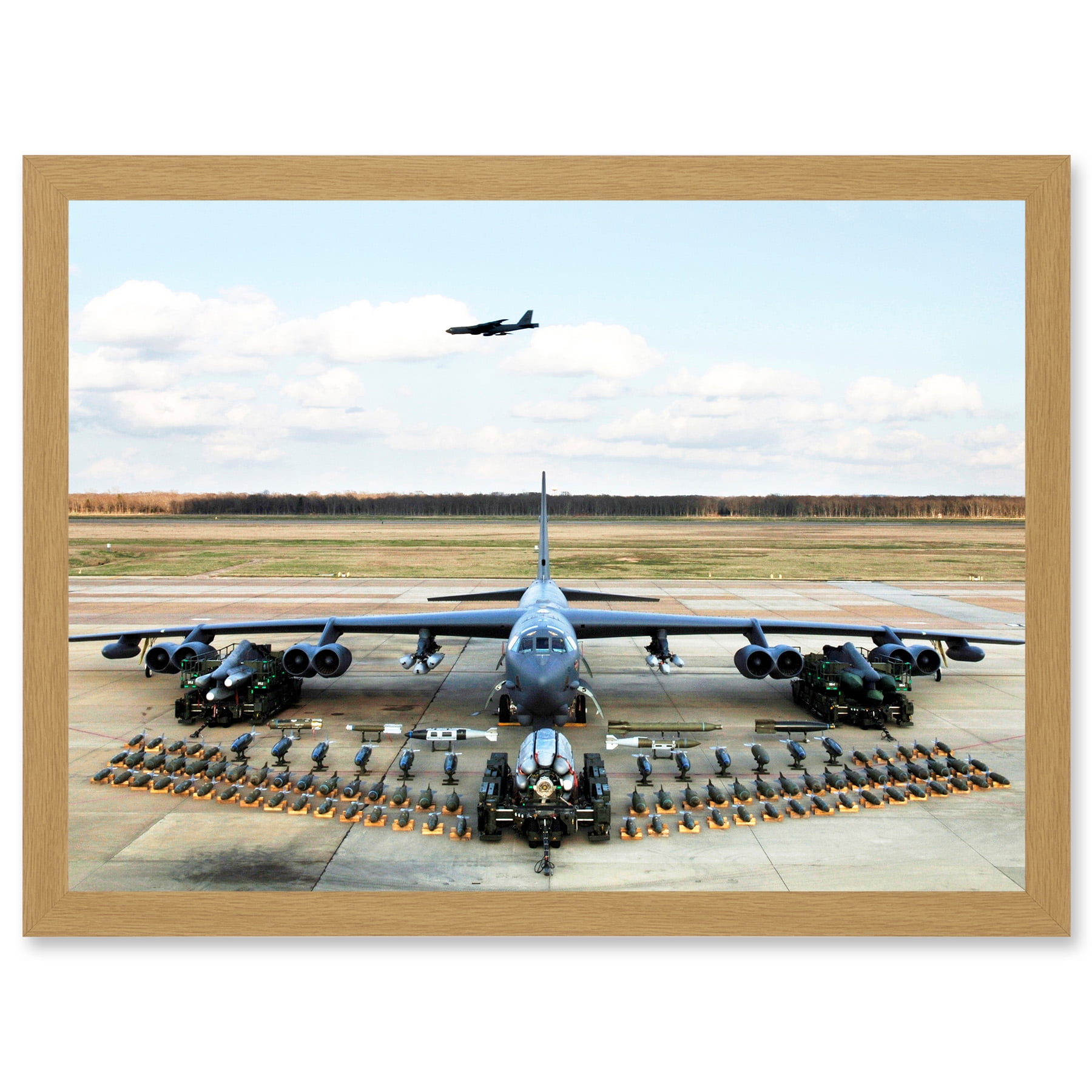 Military Air Plane Strategic Bomber Jet B52 Stratofortress Ammo Loadout ...