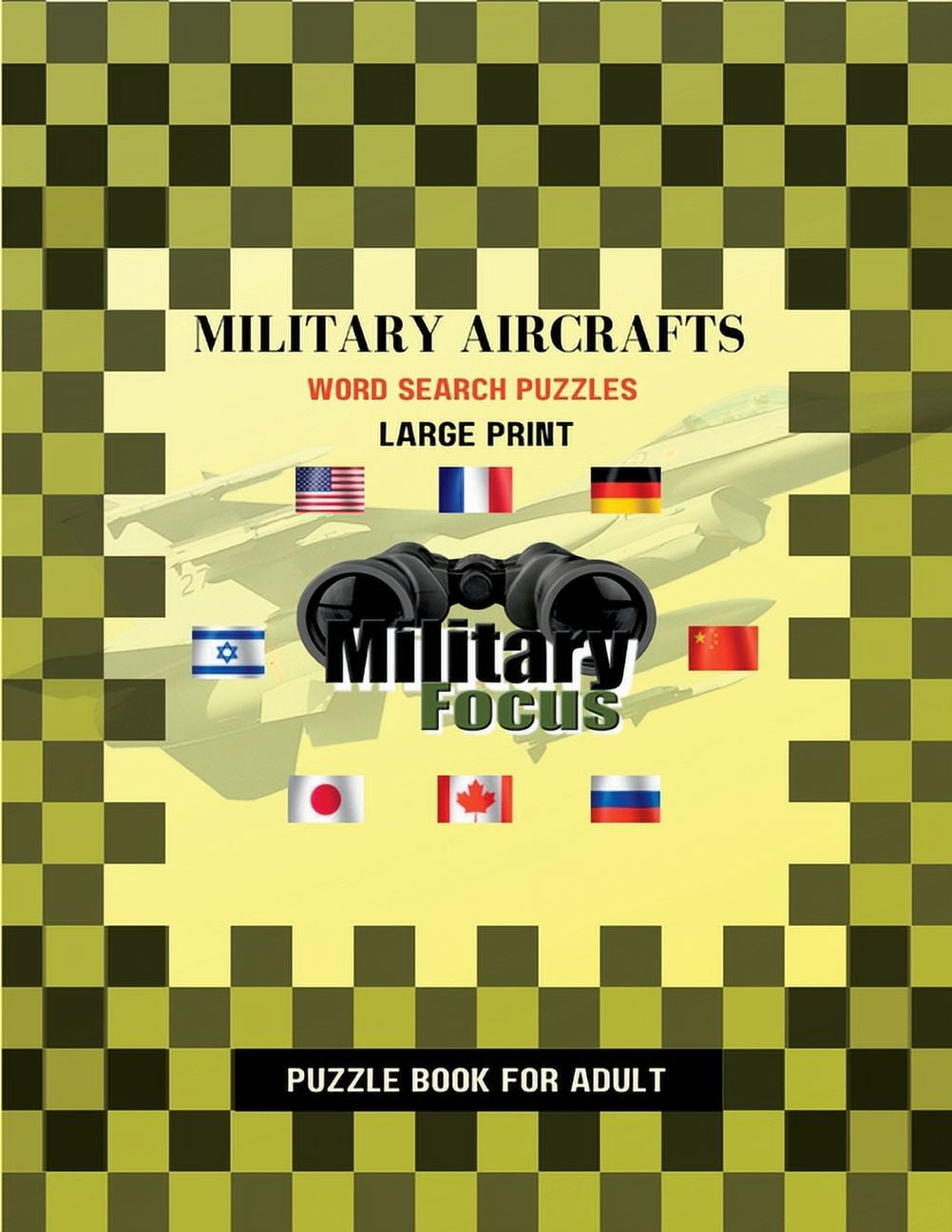 Military Aircrafts Word Search Puzzles - Large Print: Decades of ...