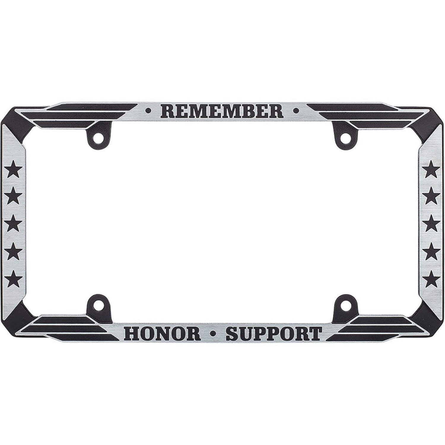 Military Appreciation Black License Plate Frame - Walmart.com