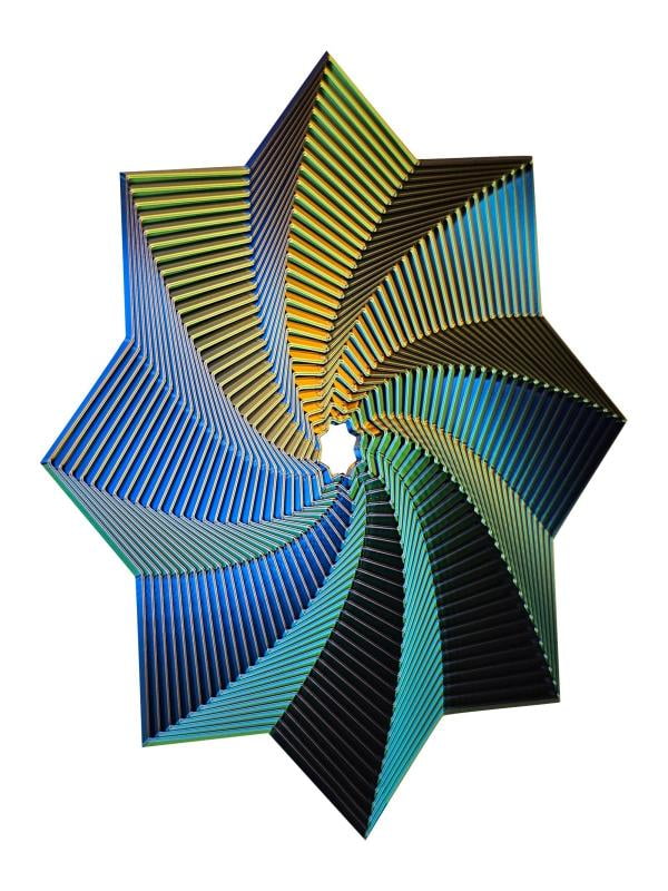 3D Printed Octagon Gear Fidget Toy – Spiral Sensory Tool for Adults ...