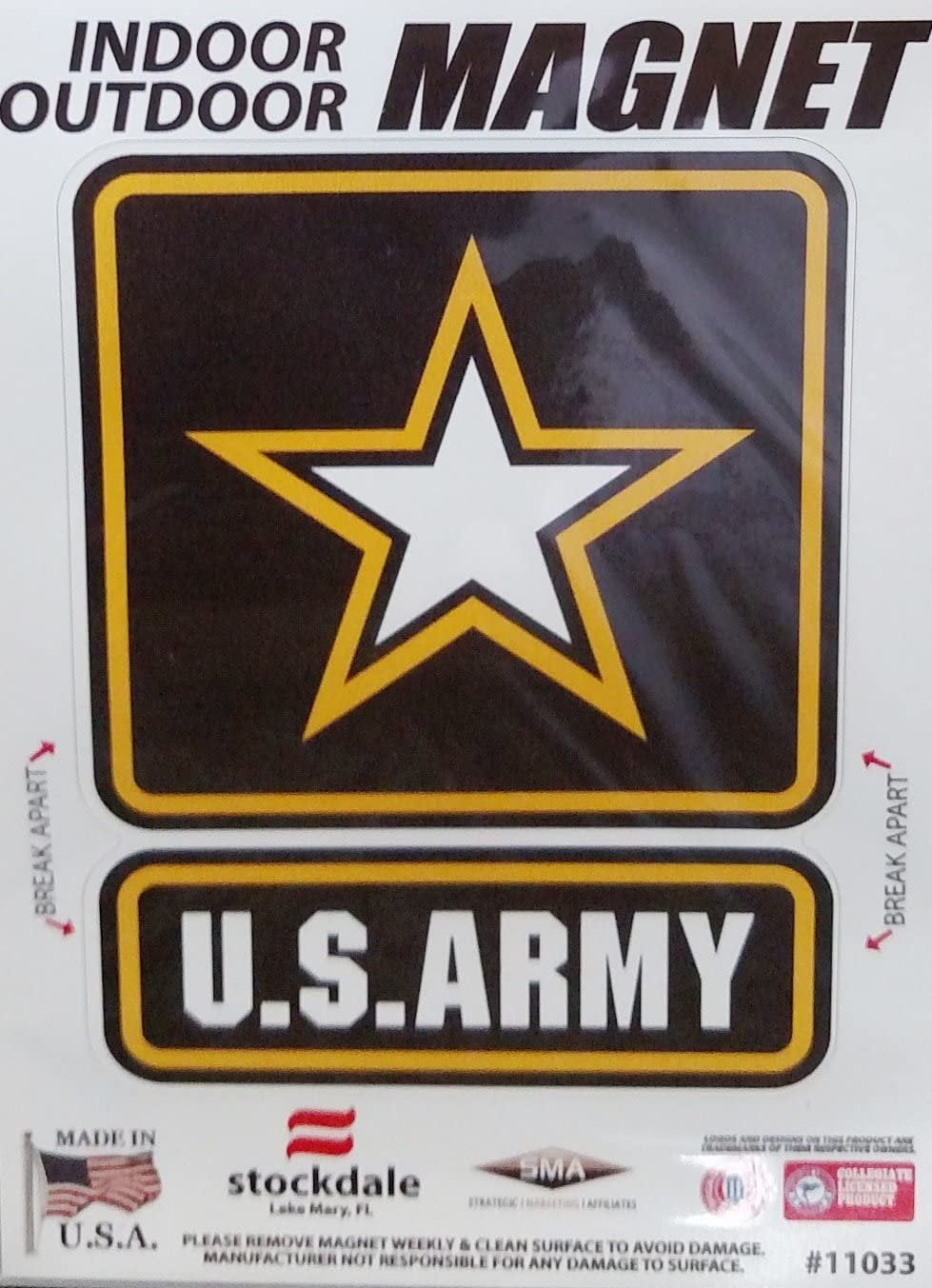 Military Army S11033 United States Army 5" x 7" Outdoor Magnets ...