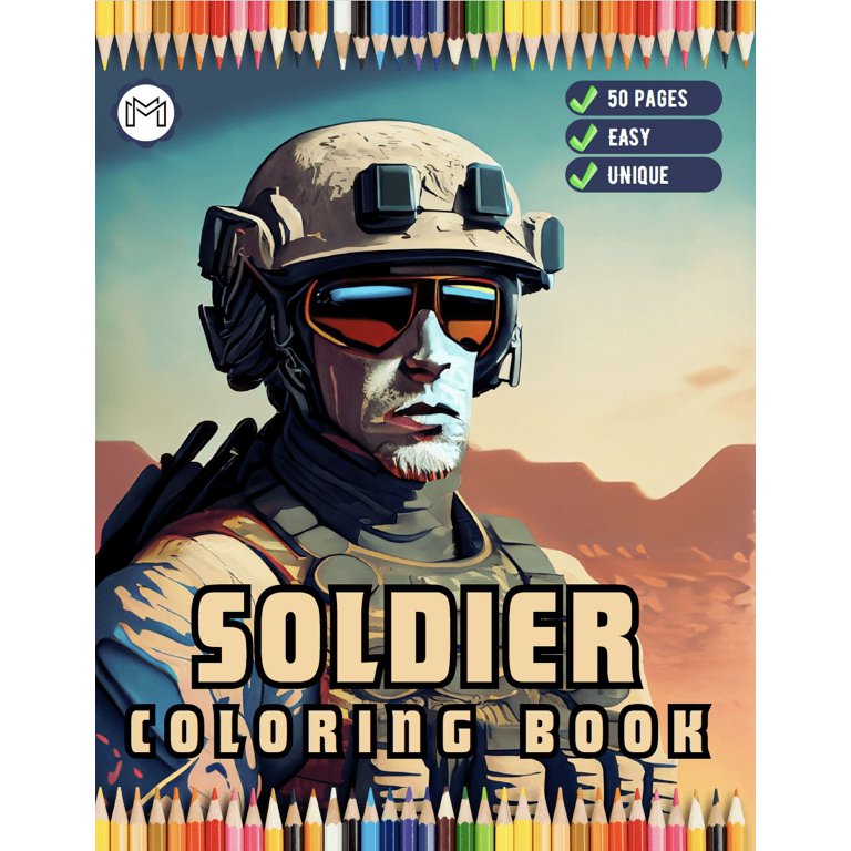 us army coloring book