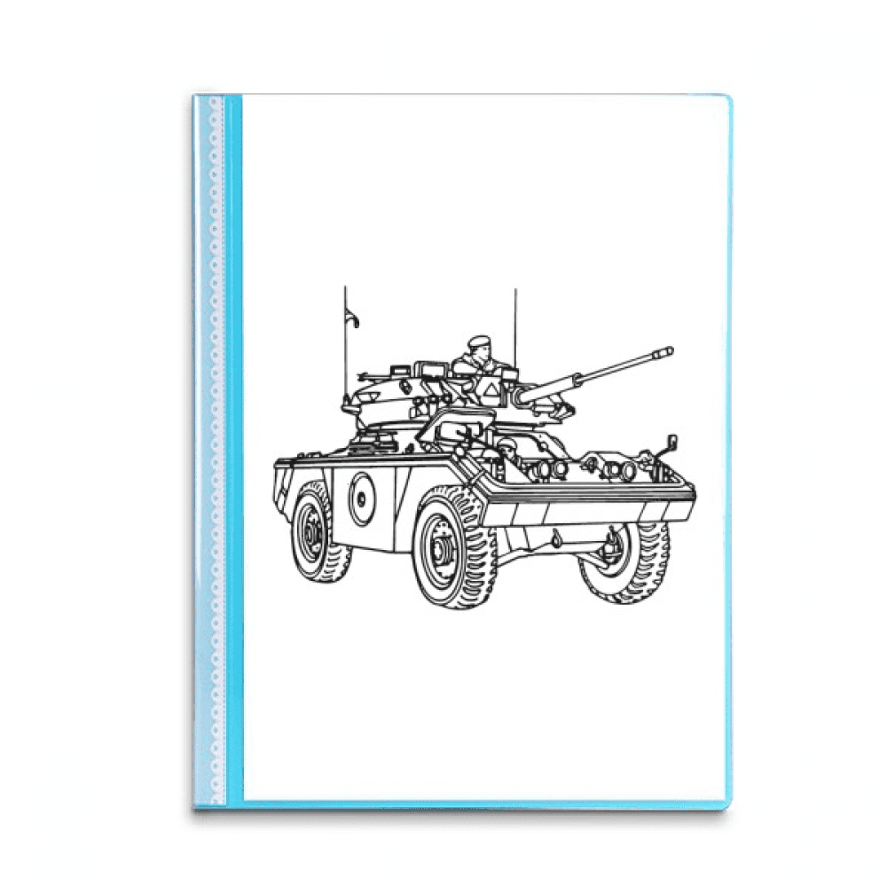 Military Art Deco Fashion Book Sheet Protectors Portfolio Binder Folder ...