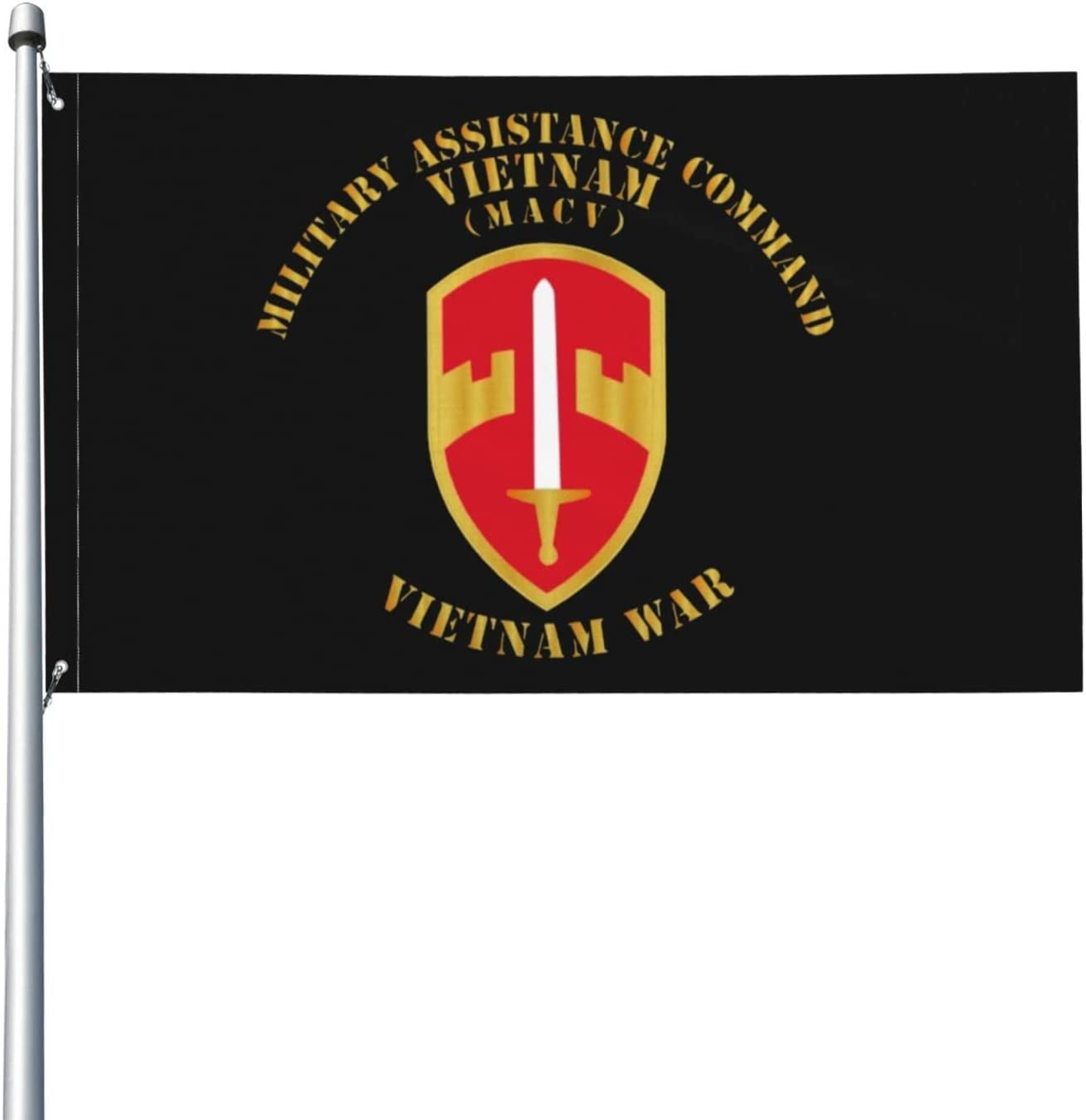 Military Assistance CMD Vietnam MACV Vietnam Garden Flag 3x5 Ft Decor ...