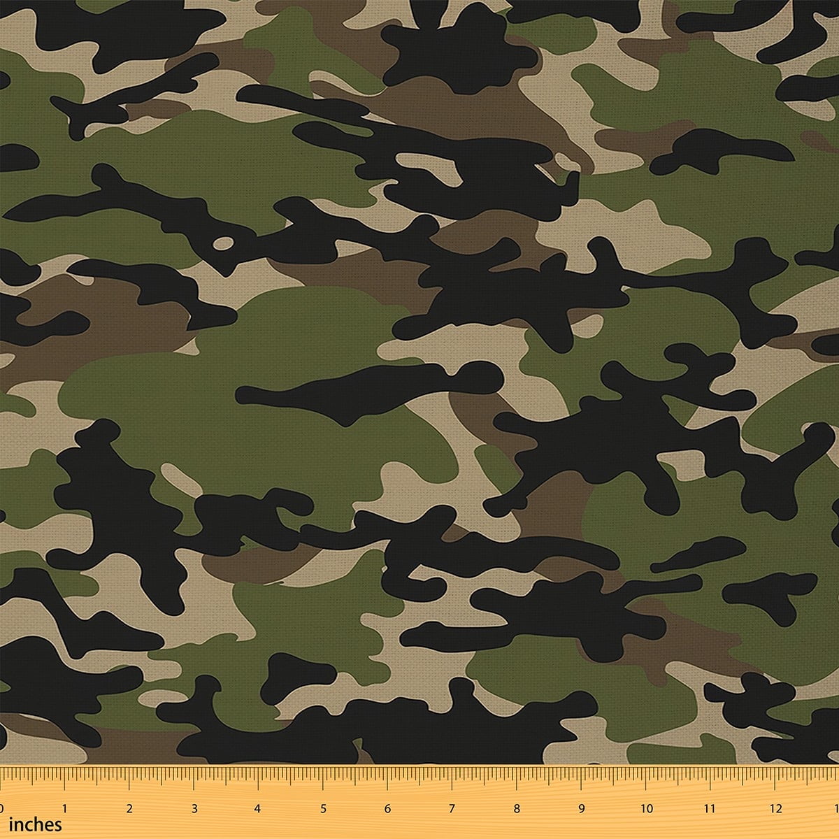 Military Camo Upholstery Fabric Camouflage Indoor Outdoor Fabric,Black ...