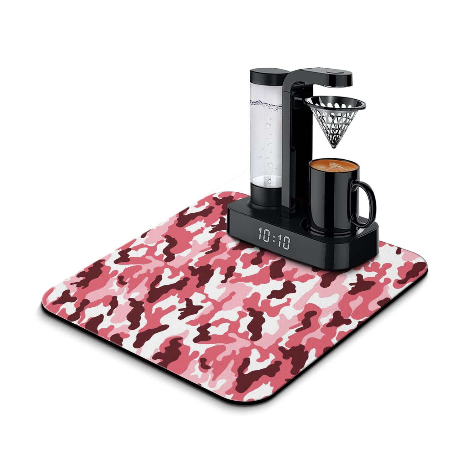 Military Camouflage Coffee Mat Absorbent Dish Drying Pad with Heat ...
