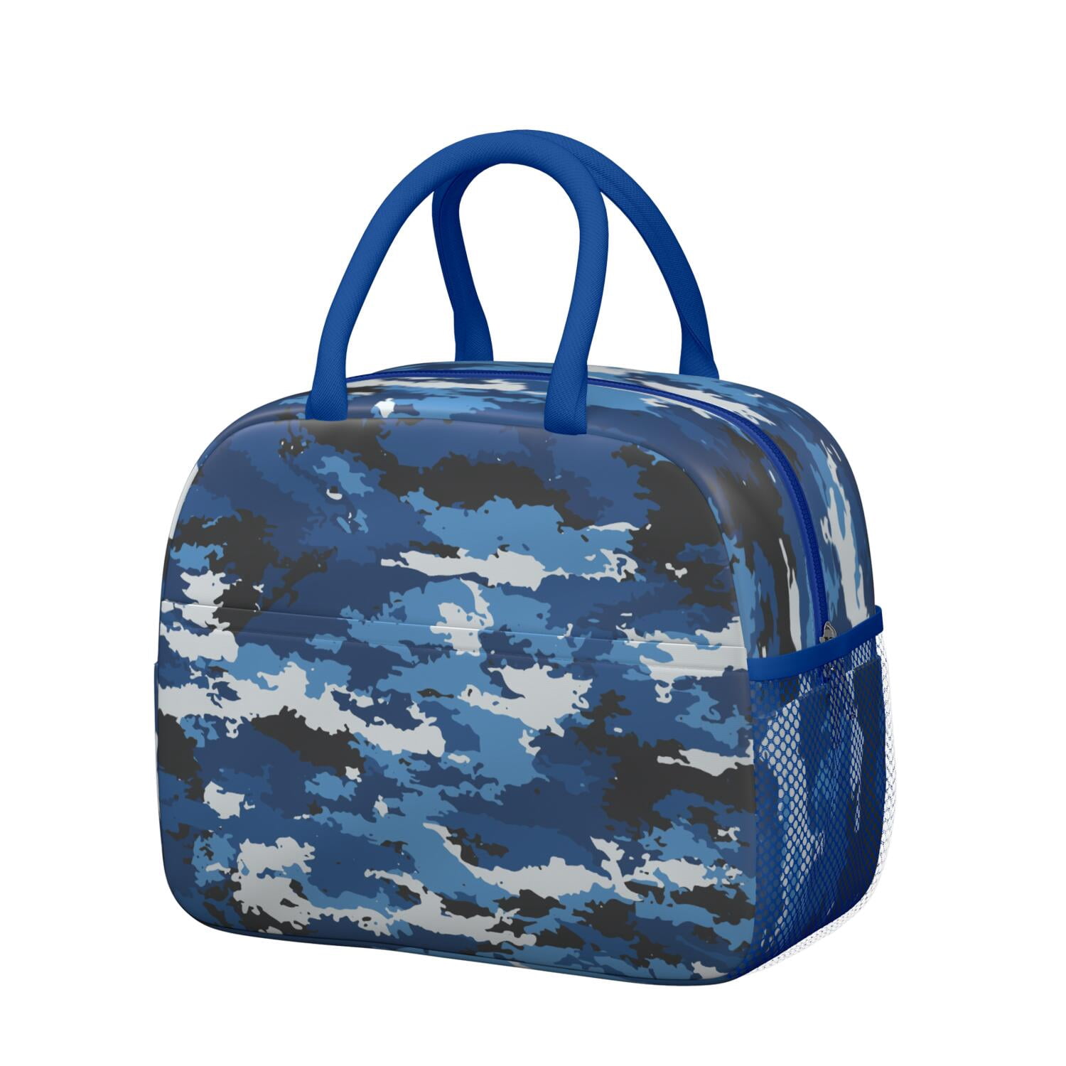 Military Camouflage Insulated Lunch Tote – Reusable Thermal Cooler Bag ...