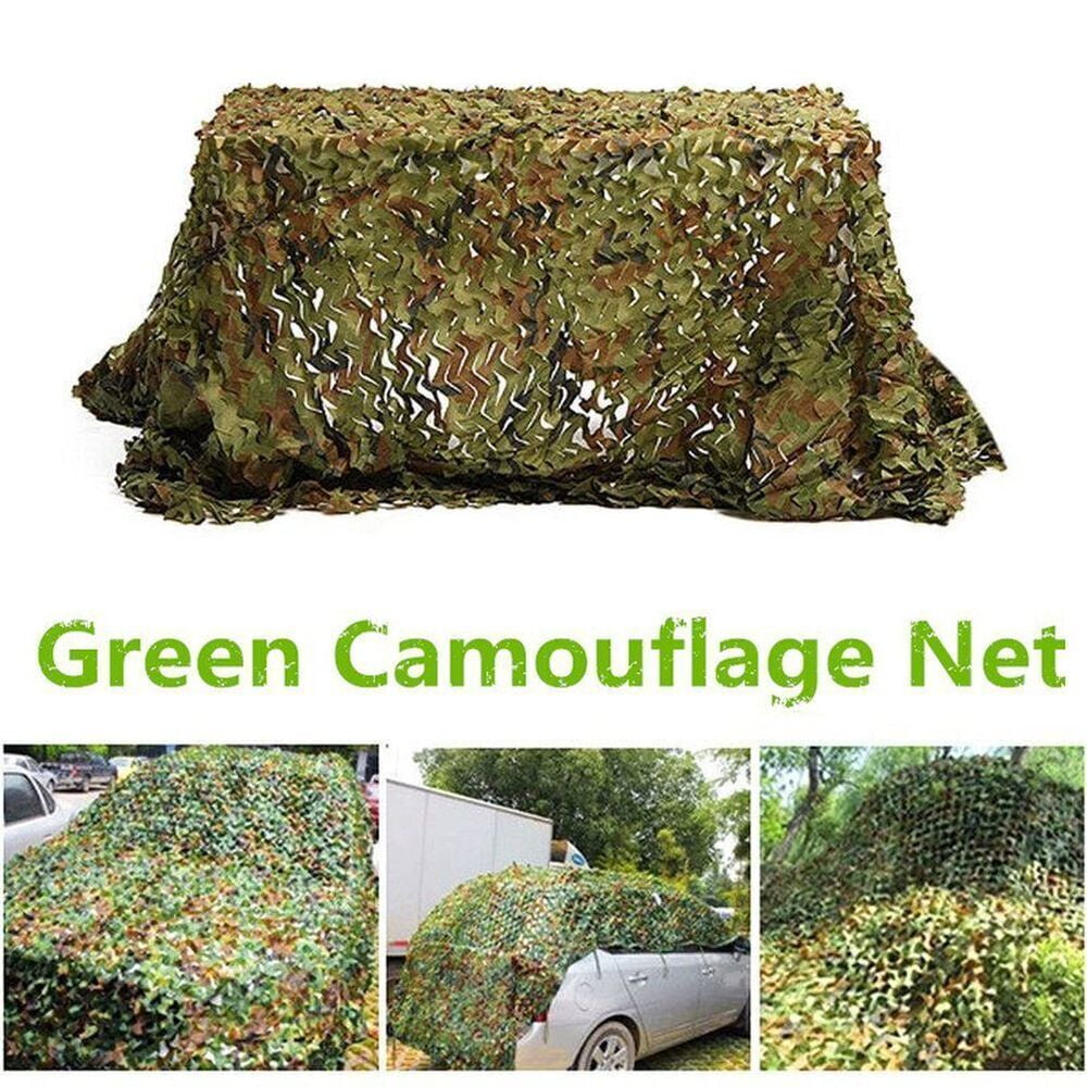 Military Camouflage Netting Hunting Camo Camping Army Net Woodland ...