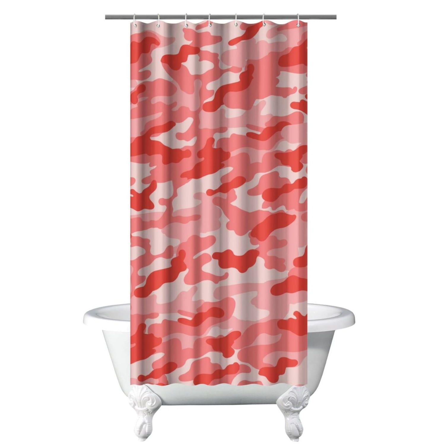 Military Camouflage Shower Curtain Tactical Army Hunting Camo Woodland ...