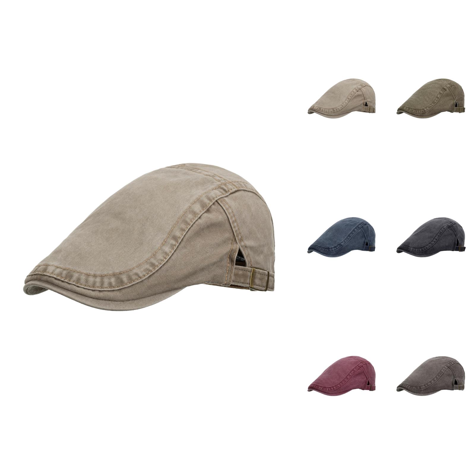 Military Cap Beret And Golf Hat, Red Beret, Flat Brim Cap, for Winter ...