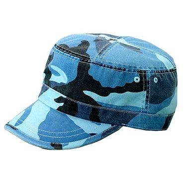 Distressed Washed Cadet Army Cap- Brown - Walmart.com