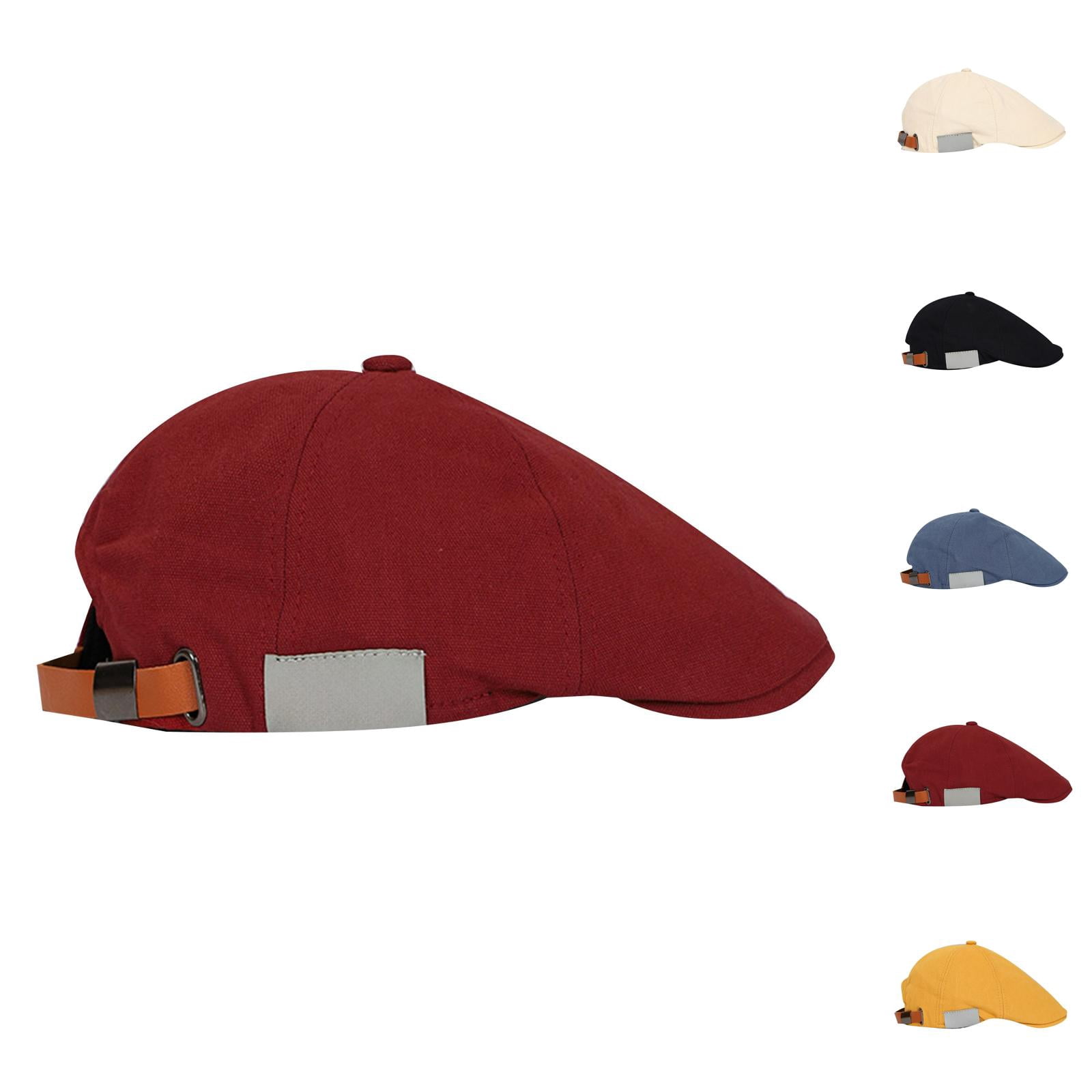 Military Cap Flat Cap And Beret, Red Beret, Slouchy Beret, Perfect for ...