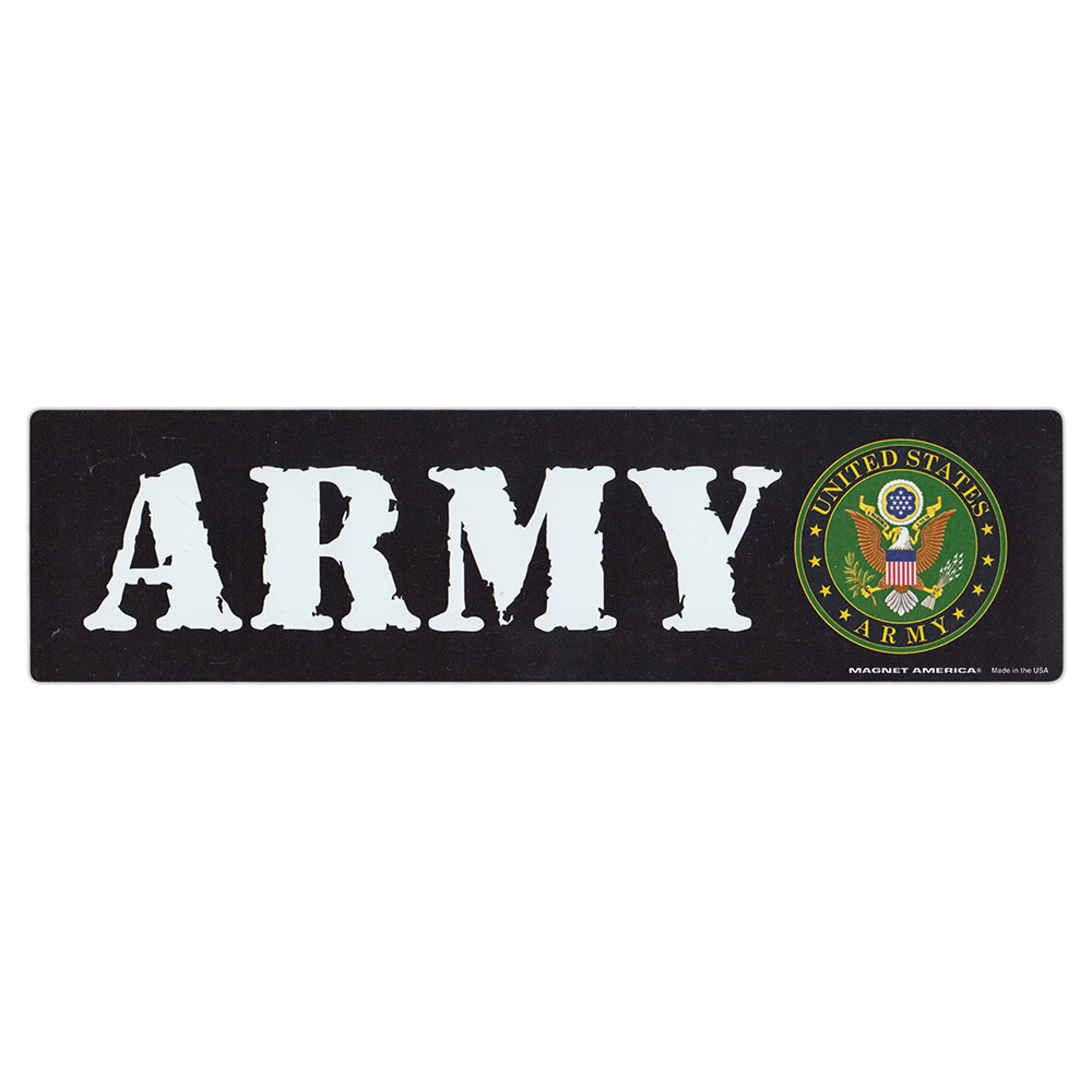 Military Car Magnets ARMY Magnetic Bumper Stickers - Walmart.com