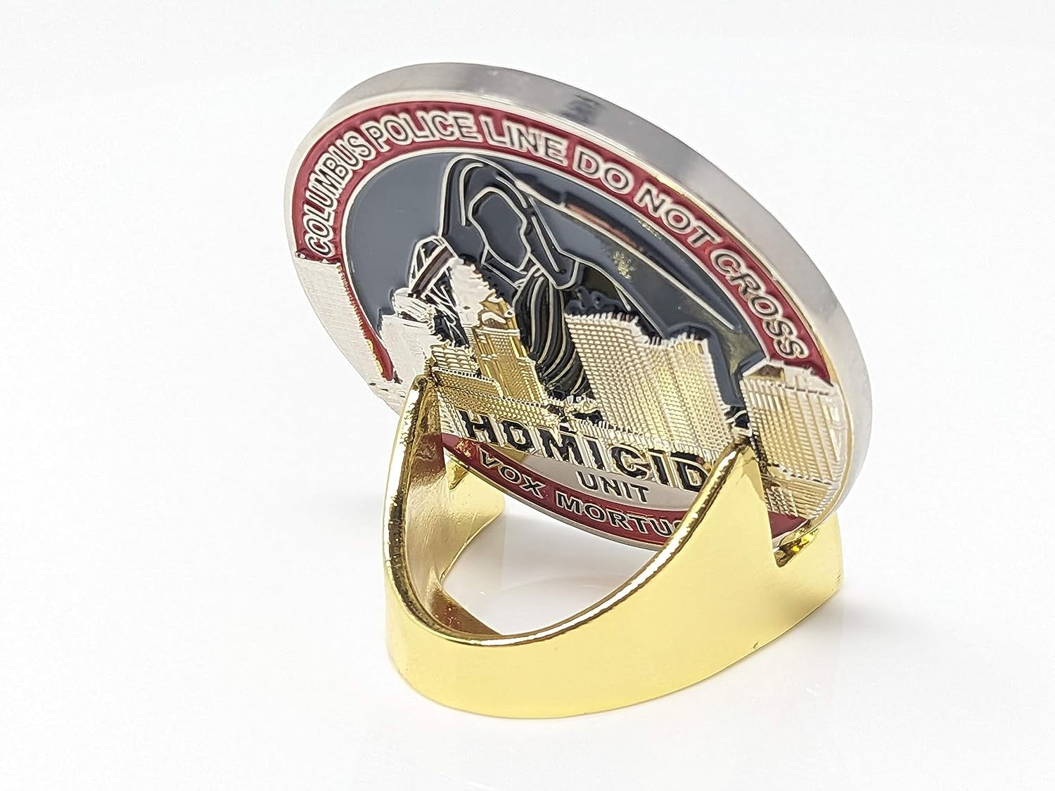 Premium Metal Challenge Coin Display Stand & Collector's Organizer ...