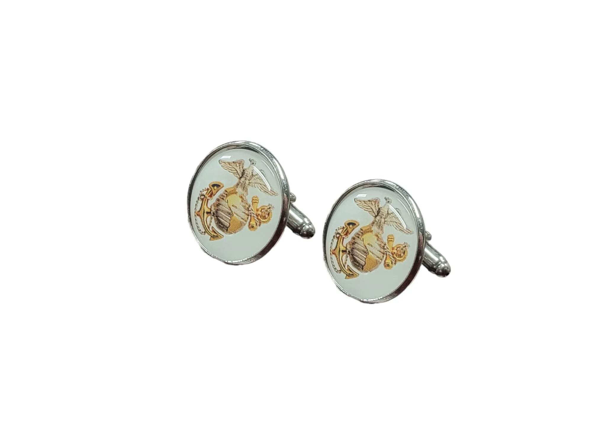 Military Cufflinks - Officially Licensed, Non Tarnish Navy - Air Force ...