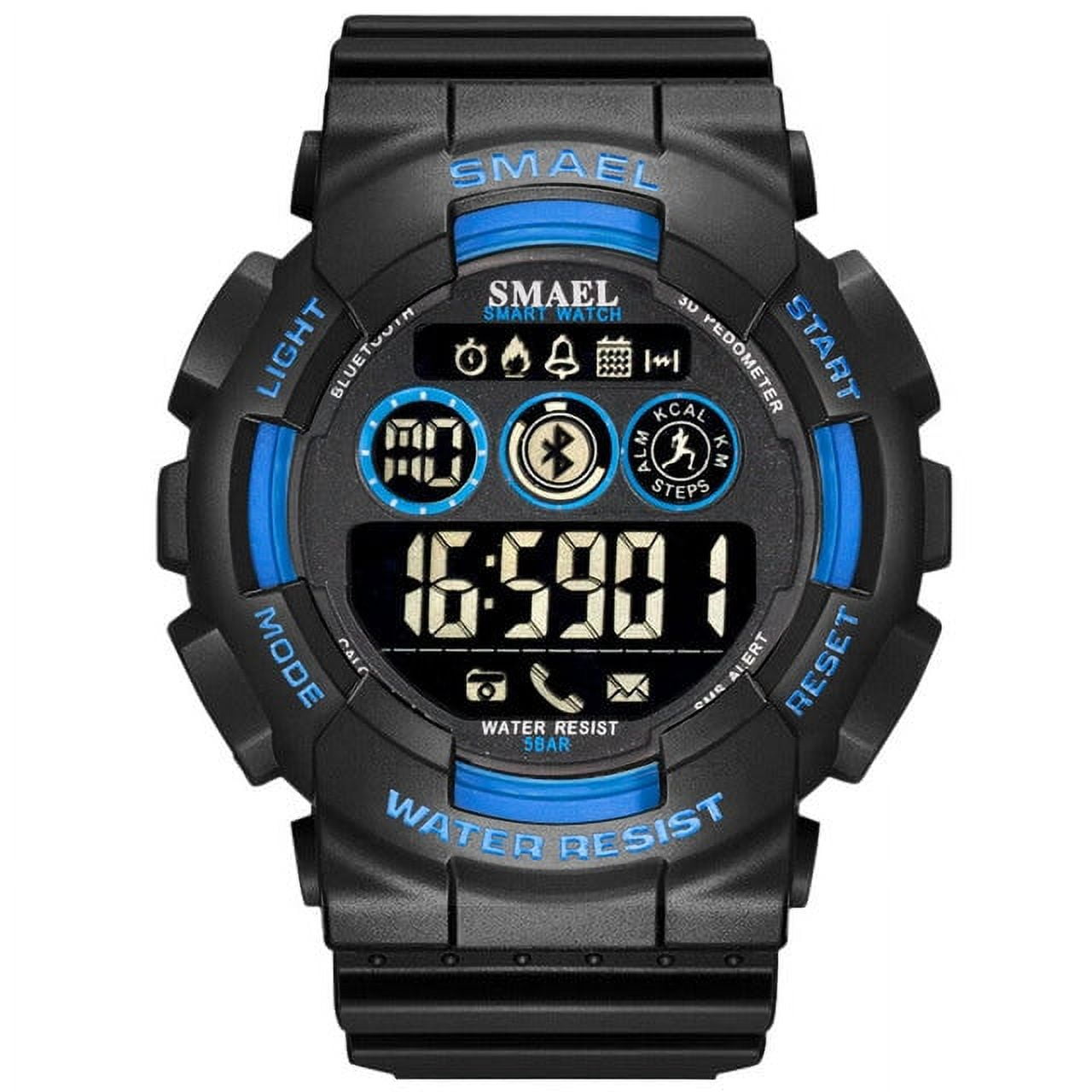 Military Digital Men Watches SMAEL New fashion Watch digital LED Clock ...