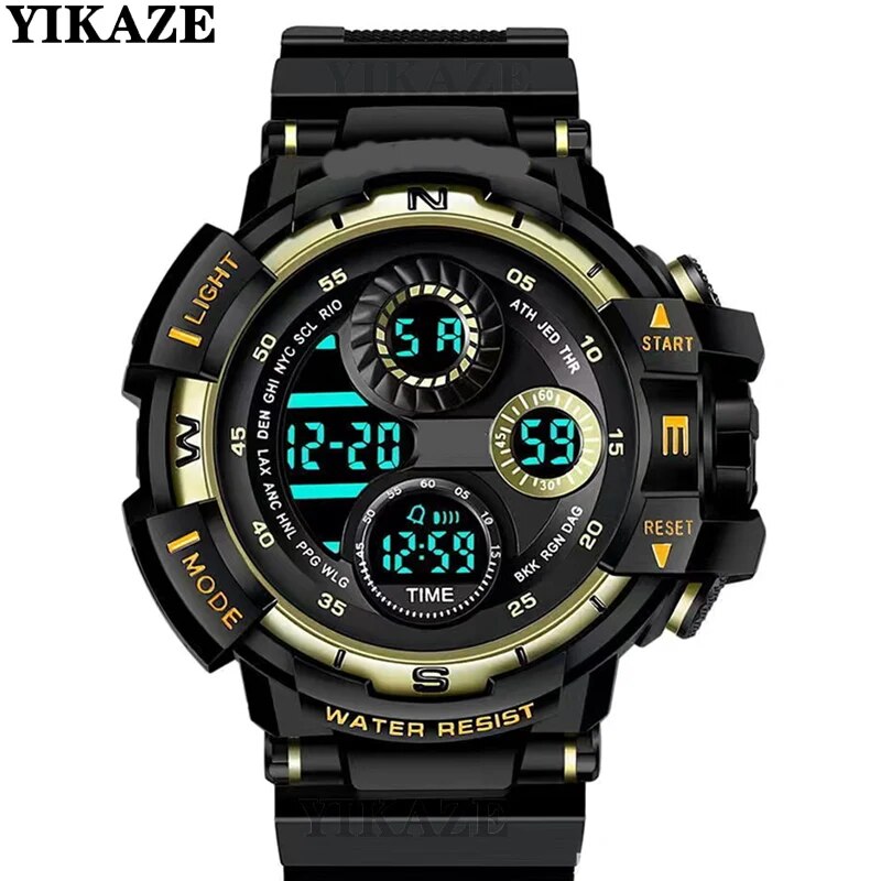 Military Digital Watch for Men Outdoor Men's Sports Watches Clock ...
