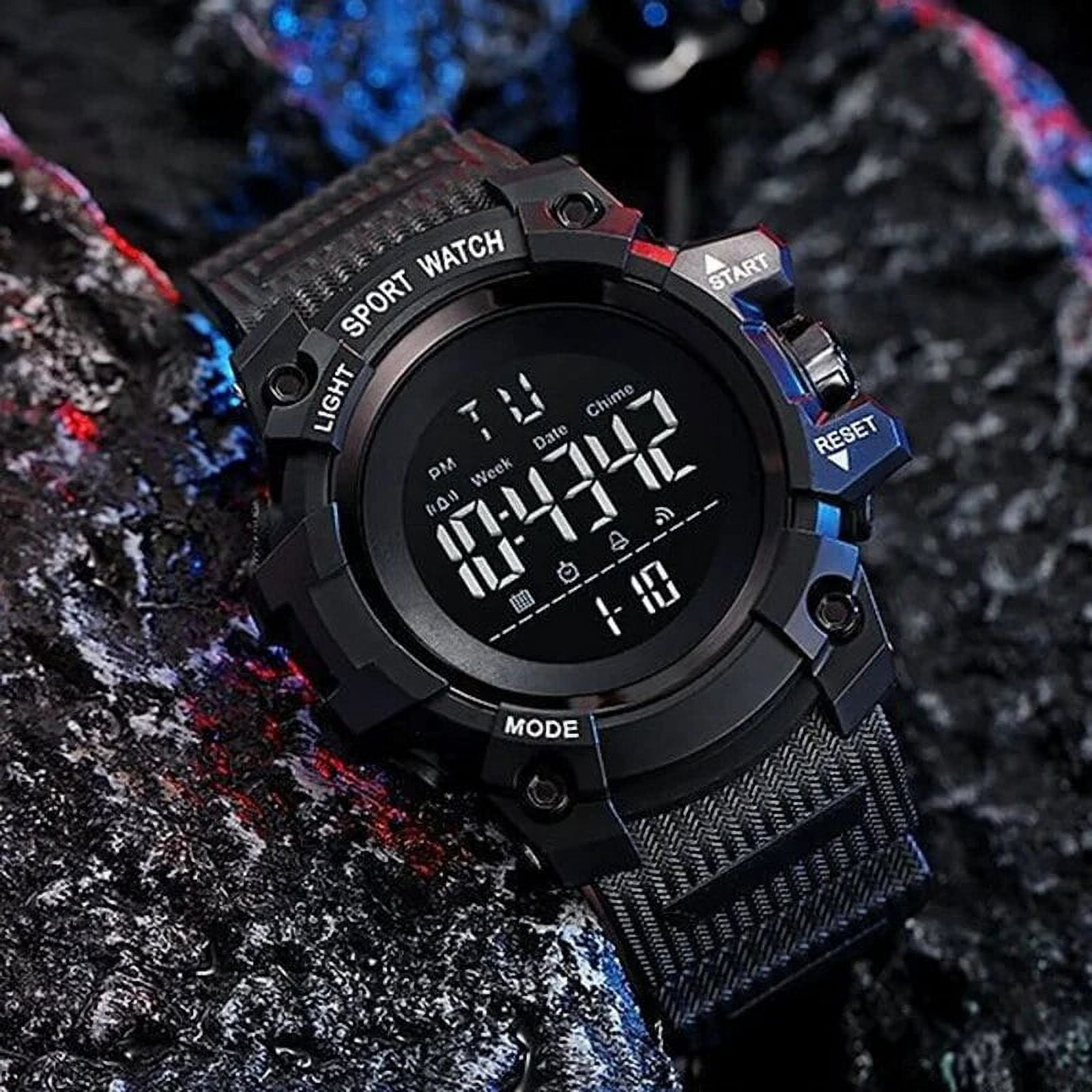 Military Digital Watch for Men Outdoor Men's Sports Watches Clock ...