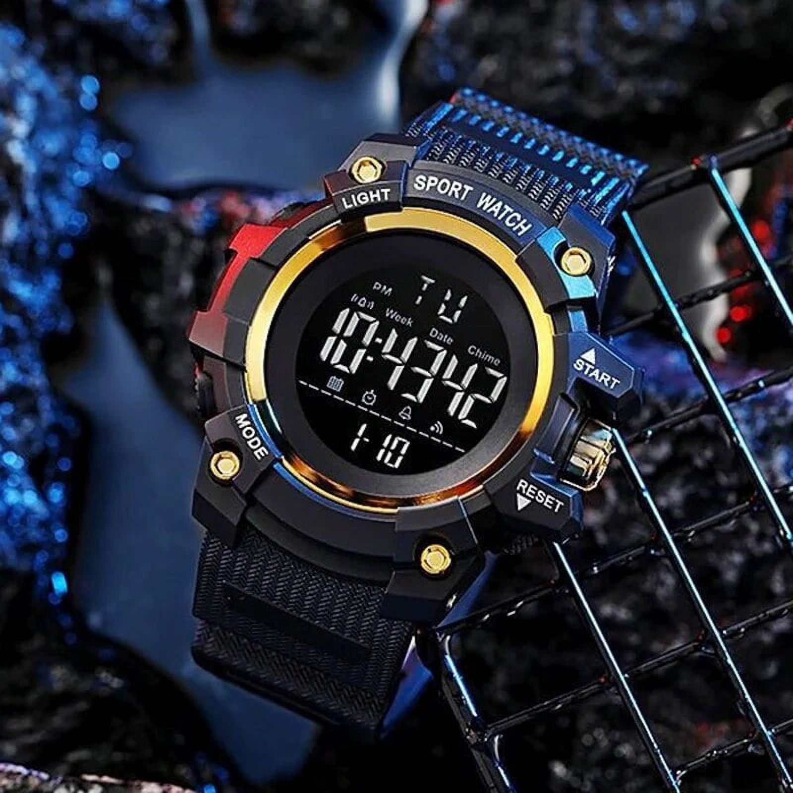 Military Digital Watch for Men Outdoor Men's Sports Watches Clock ...