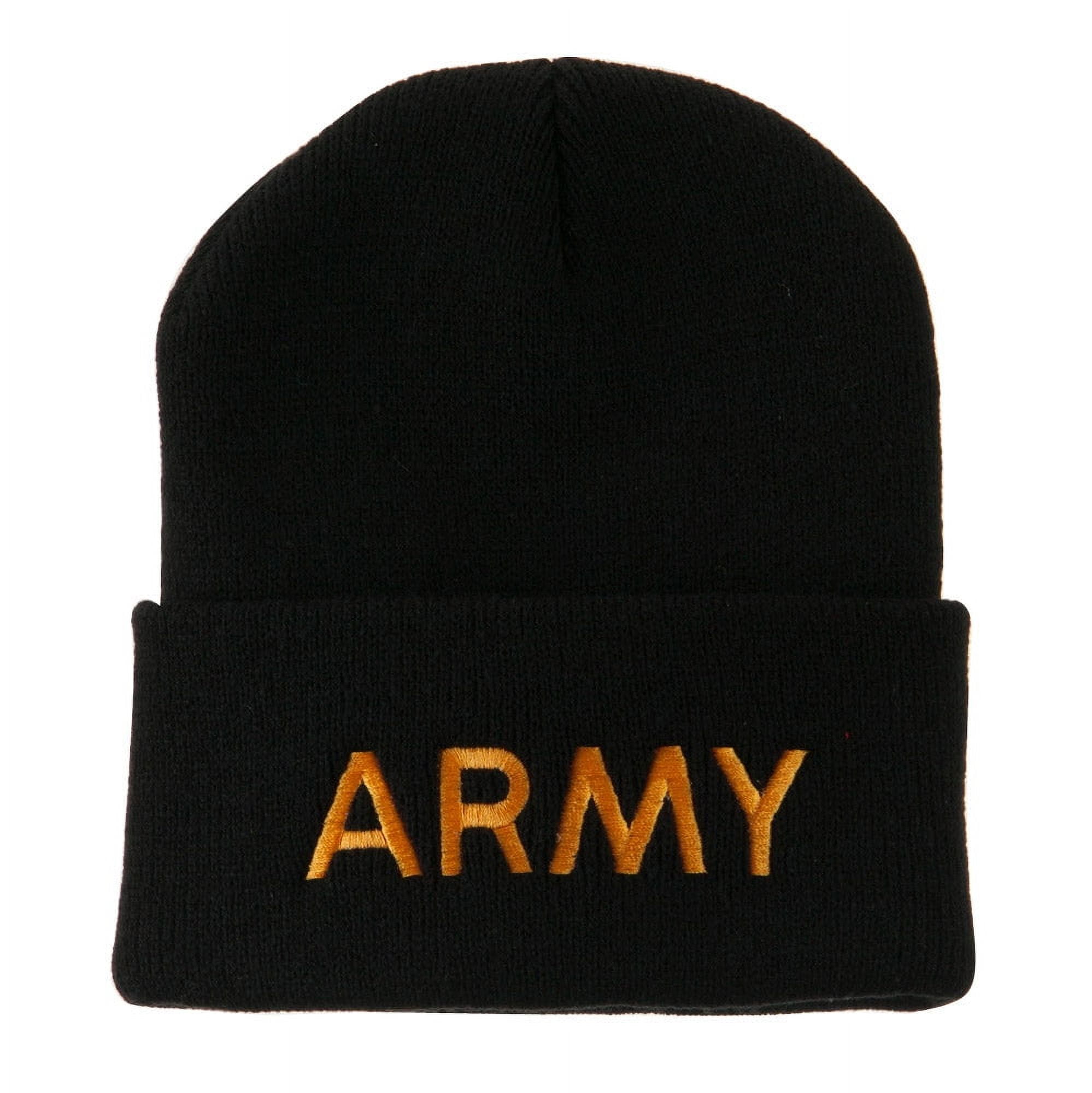 Military Embroidered Beanie - Army OSFM - Walmart.com