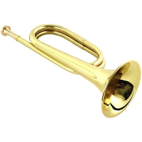 Military Emergency Bugle Cavalry Trumpet Brass Blowing Old Style Copper ...