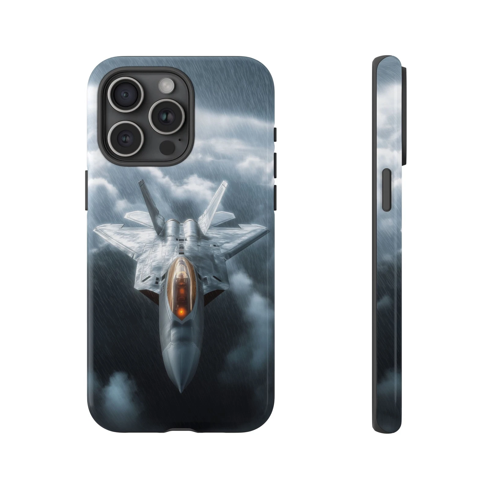 Military F-22 Raptor Jet Plane Themed Phone Case for iPhone 12-17 Pro ...