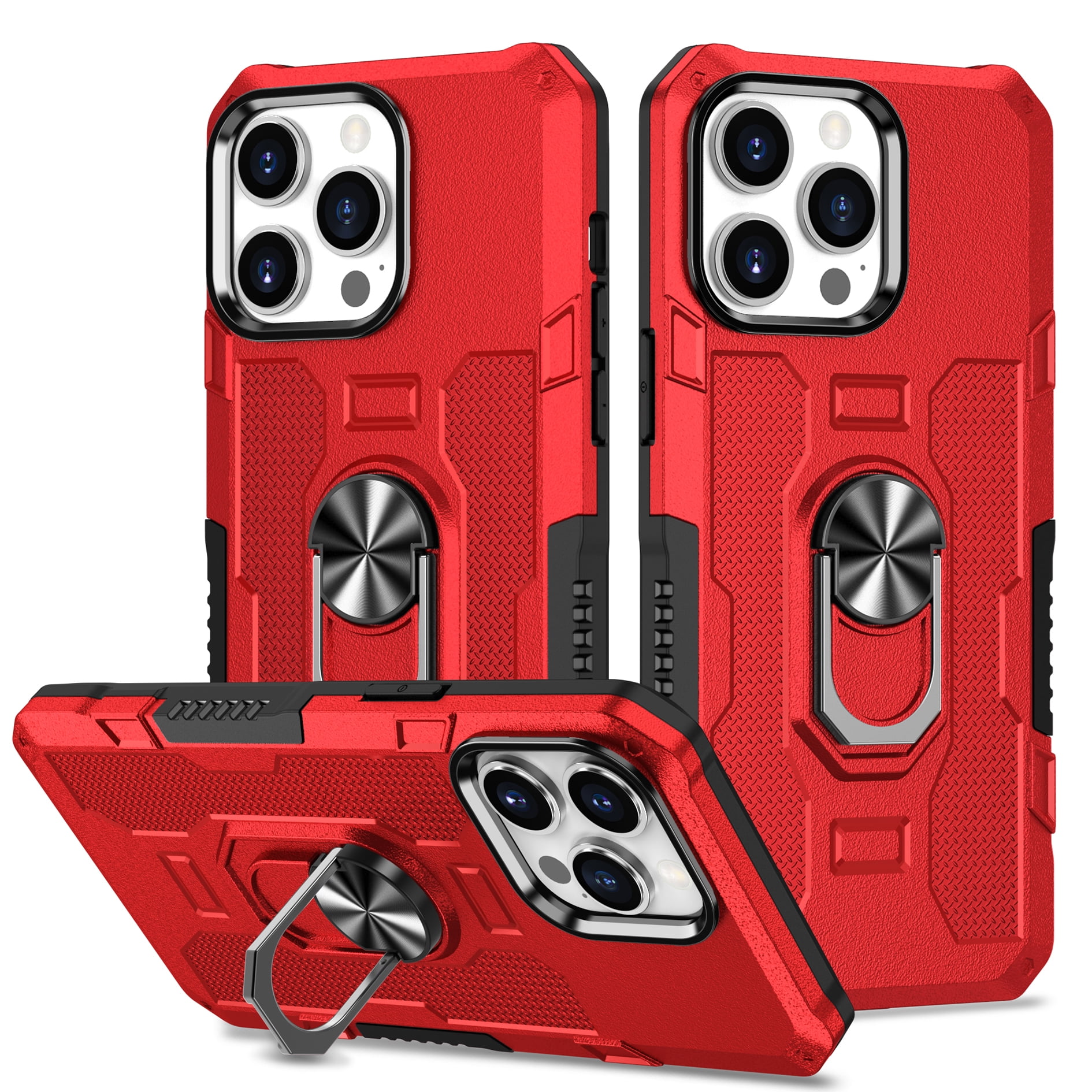 Military Grade Drop Impact for iPhone 11 Pro Rugged Case, 360 Metal ...
