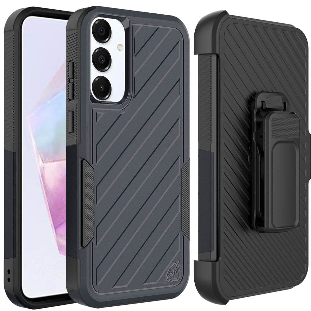 Military Grade Noble Hybrid Armor Case with Belt Clip Holster for ...