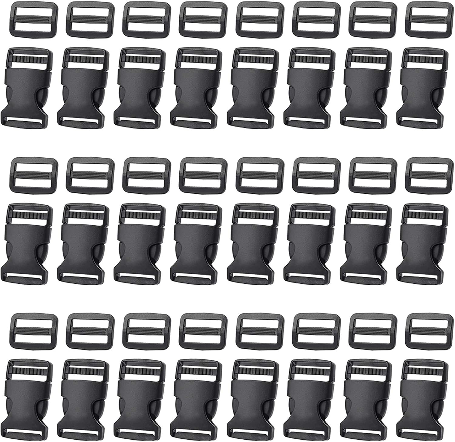 Military-Grade Quick Side Release Buckles, Heavy Duty Plastic Clips for ...