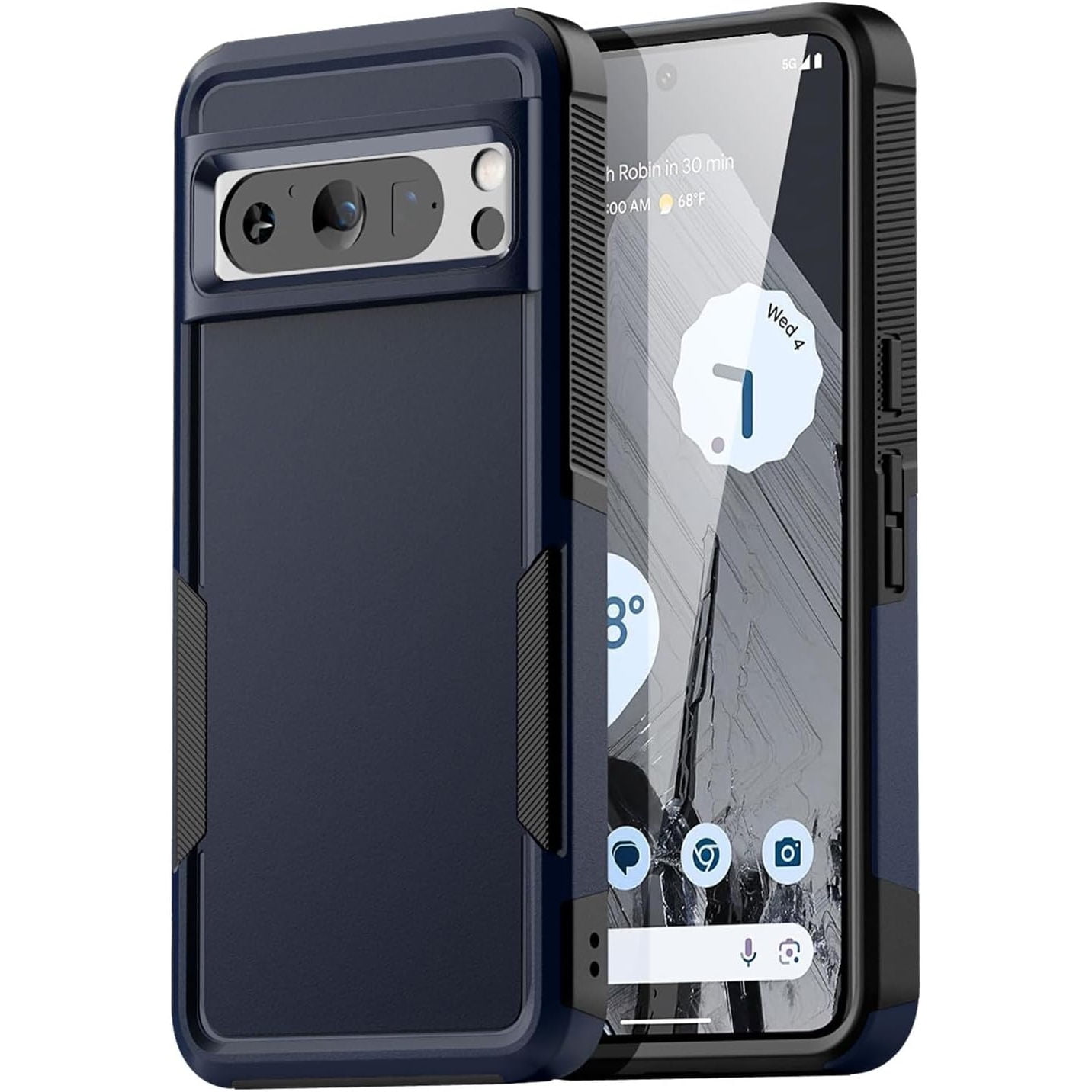 Military Grade TUFF Hybrid Armor Case for Google Pixel 8 Pro - Blue ...