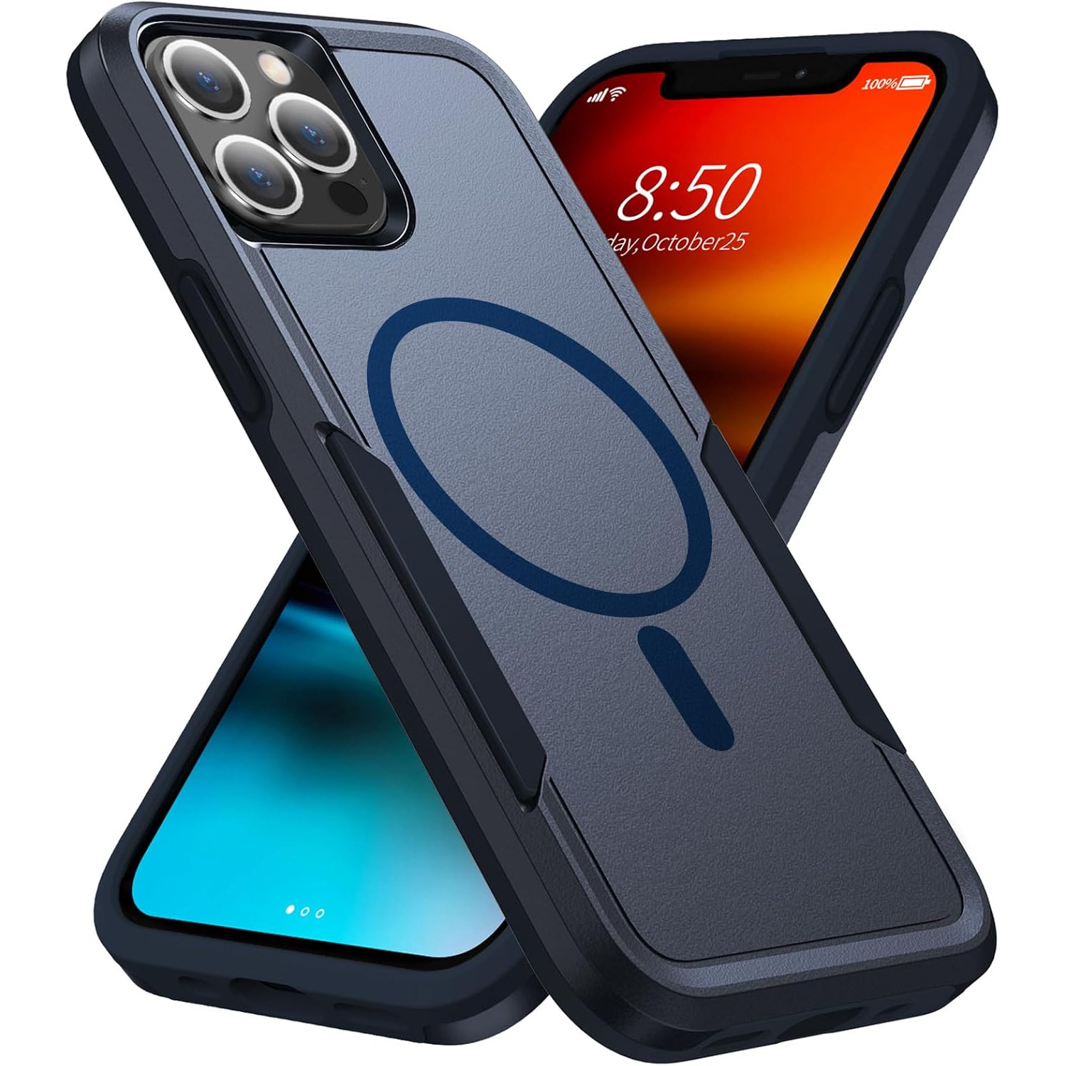 Military Grade TUFF Hybrid Armor Case with MagSafe for iPhone 16 Pro ...