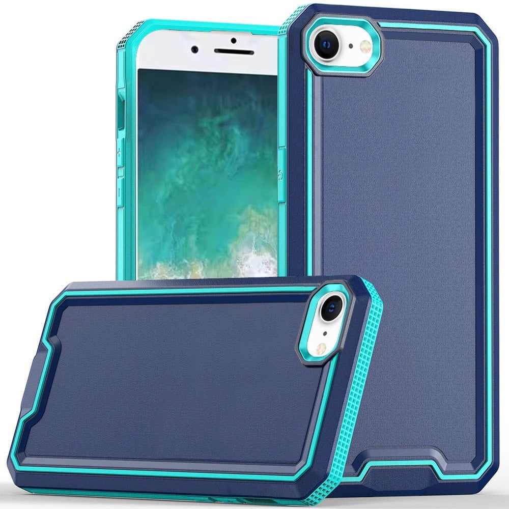 Military Grade TUFF Rank Hybrid Armor Case for iPhone 16e - Blue ...