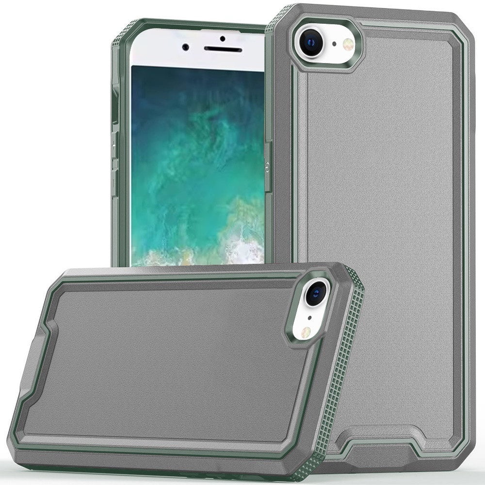 Military Grade TUFF Rank Hybrid Armor Case for iPhone 16e - Grey ...