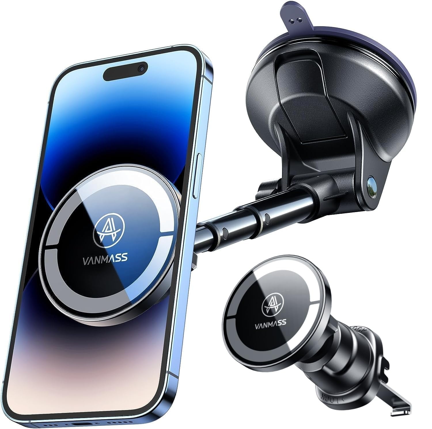 [Military-Grade]VANMASS for MagSafe Car Mount [2025 Upgraded Strongest ...