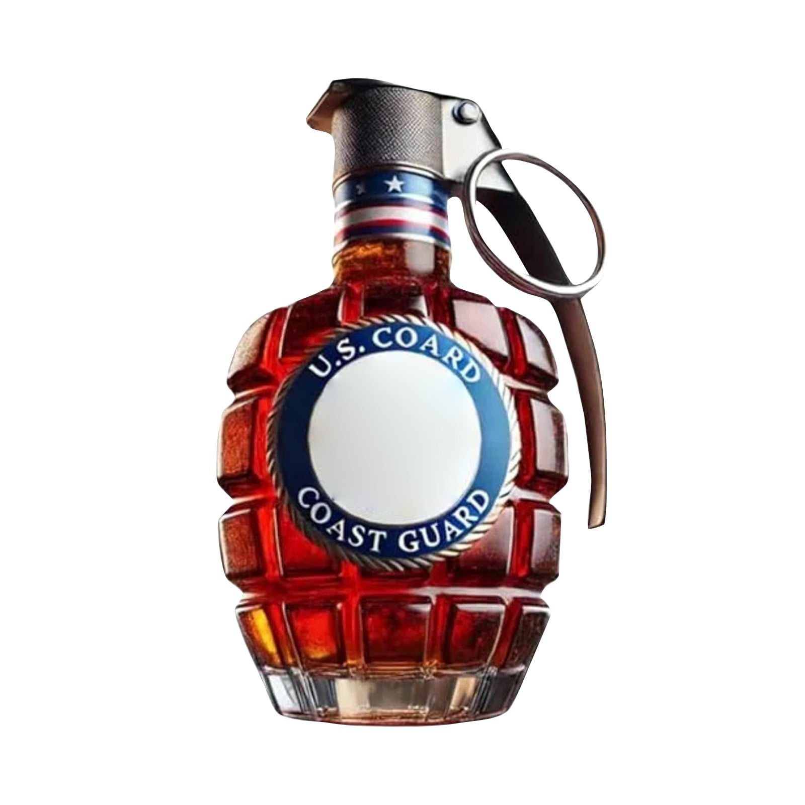 Military Hand Grenade Whiskey Decanter – 250th Anniversary (1775-2025 ...