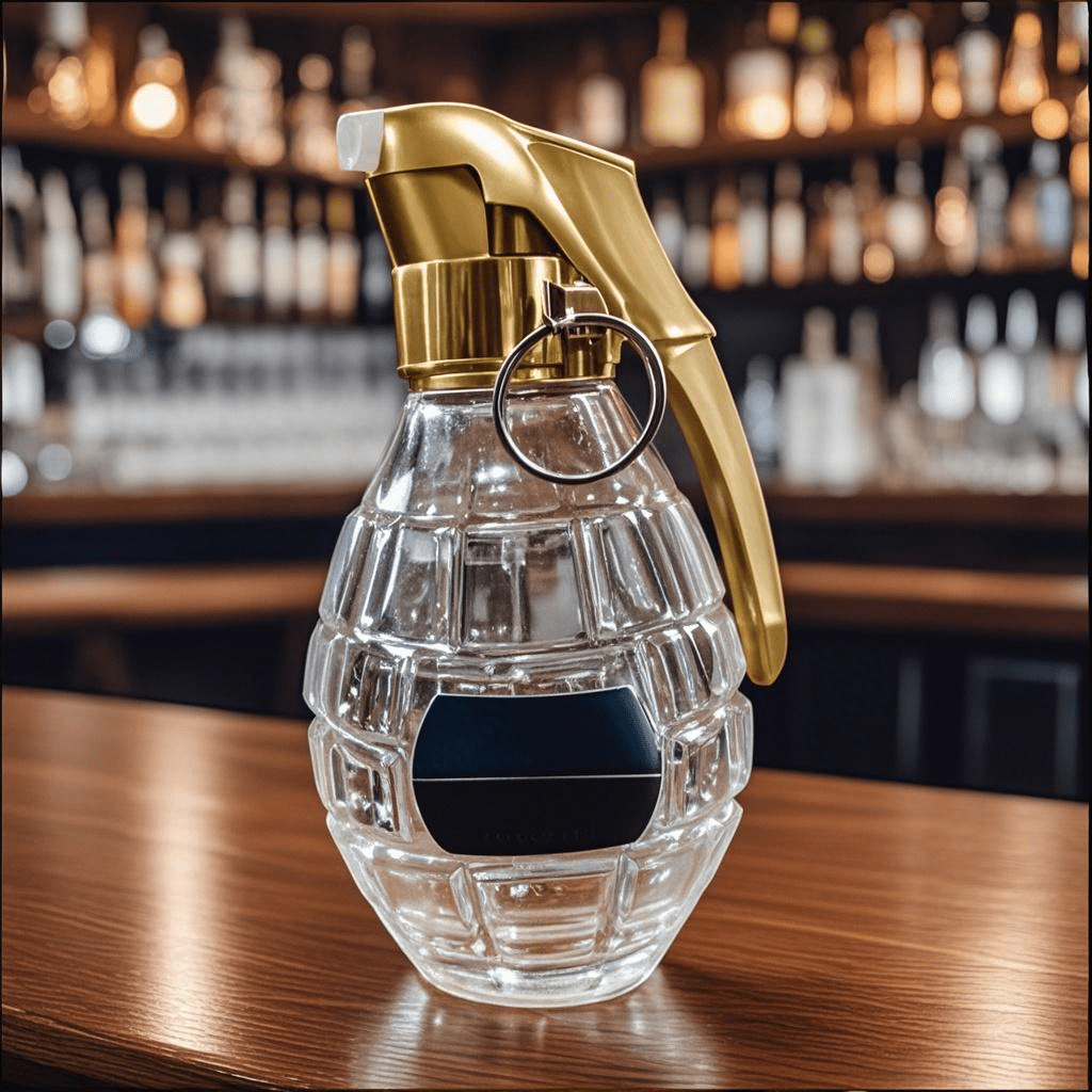 Military HandGrenade Whiskey Bottle 2025，2025 Veteran Tribute Whiskey ...