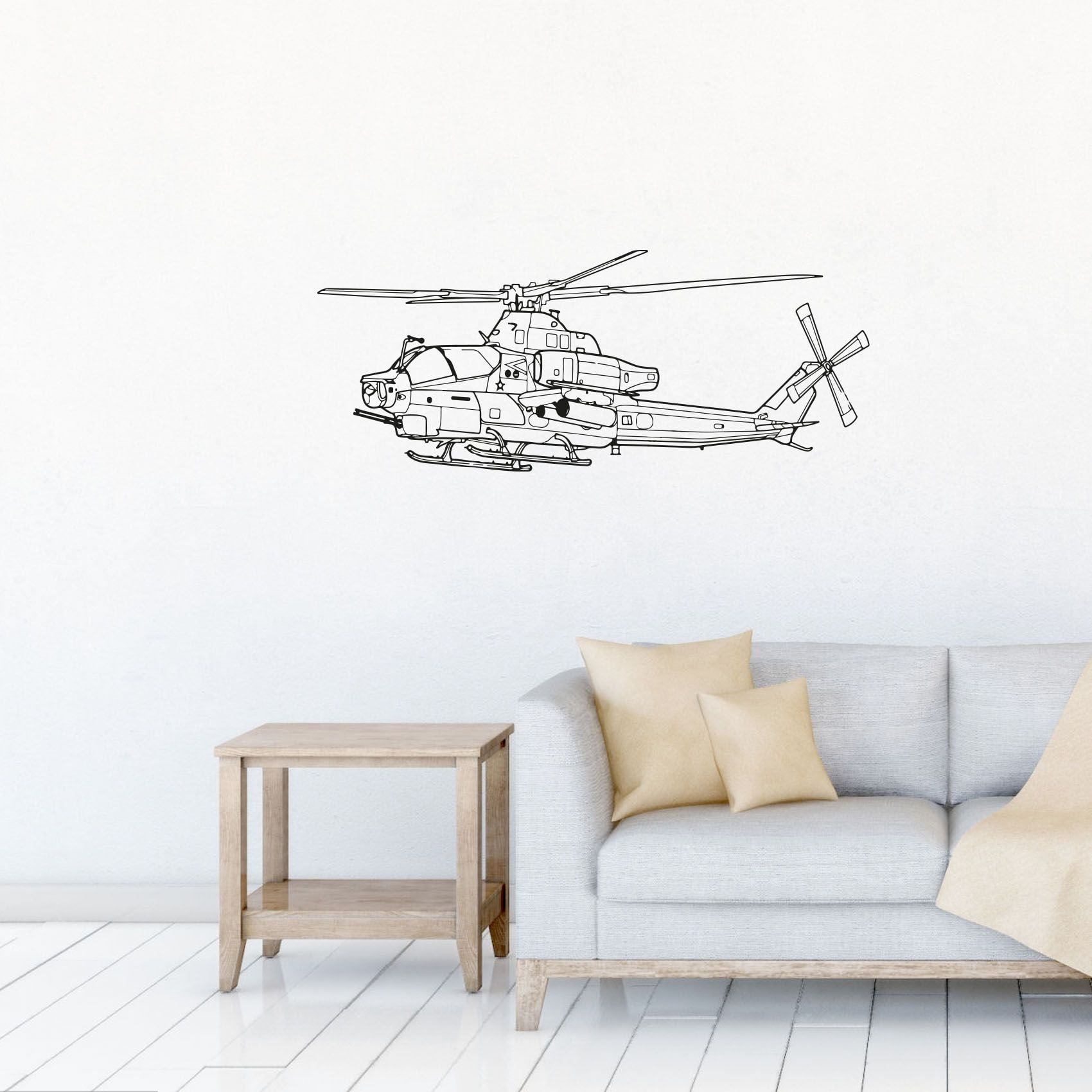 Military Helicopter Gunships Silhouette Helicopter Drawing Different ...