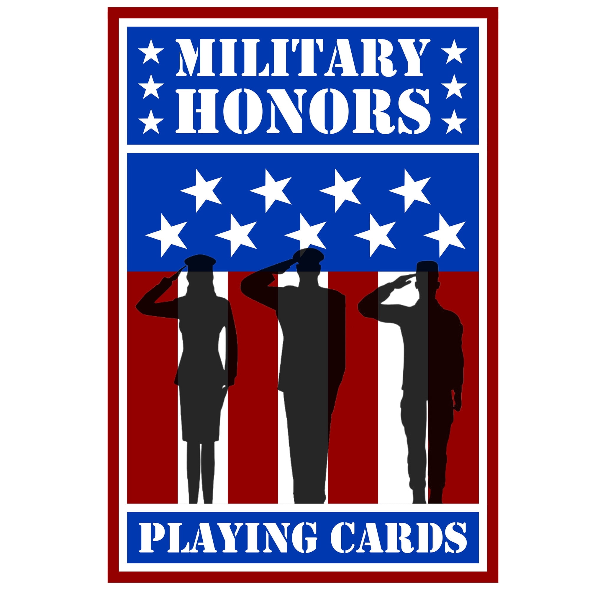 Military Honors Playing Cards - Support The Troops Themed Cards, Army ...