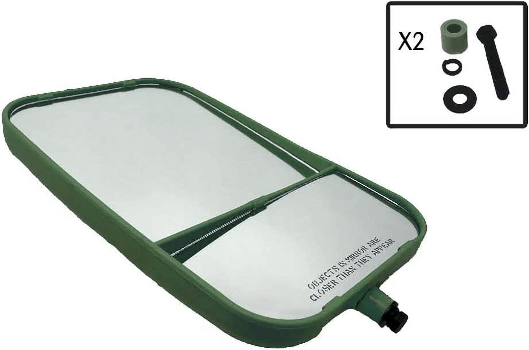Military Humvee Mirror -OEM- Passenger Side- Green - Walmart.com