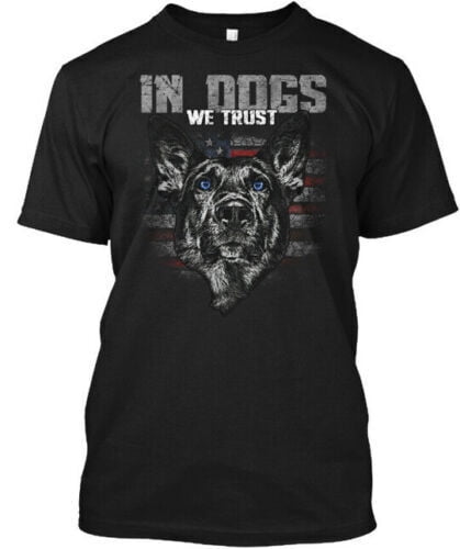 Military K9 In Dogs We Trust - T-Shirt - Walmart.com