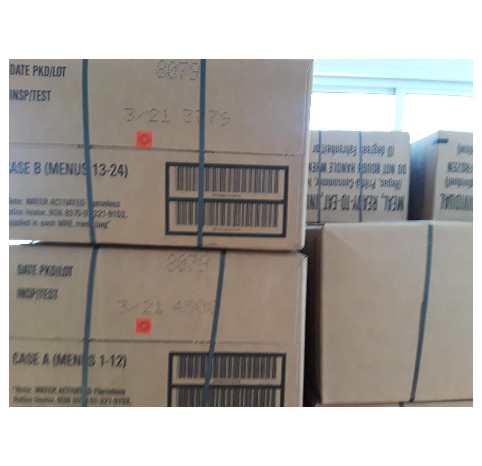 Military MREs Box A and Box B NSP/Test Date 03/2021 - Walmart.com