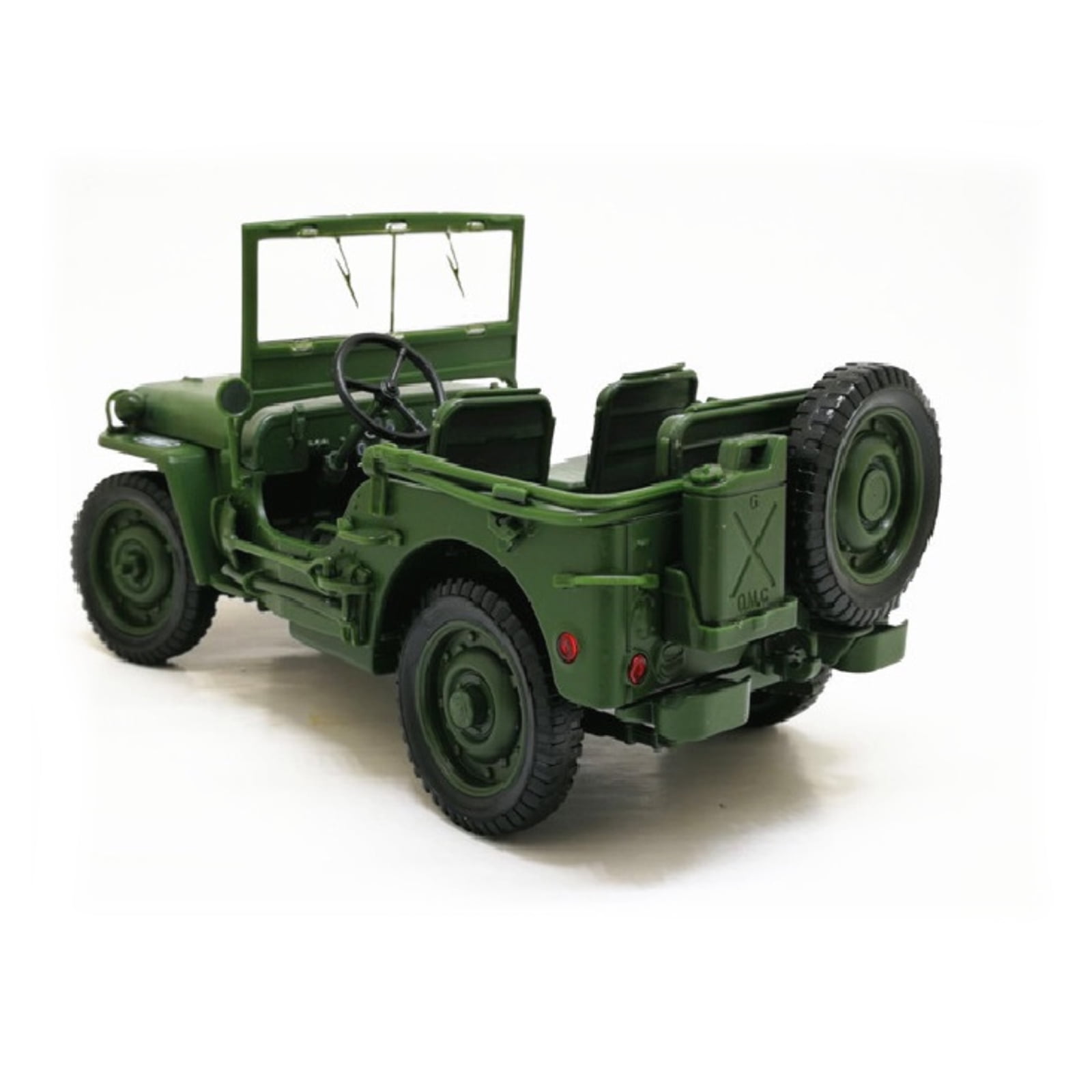 Military Model Collection 1:18 Willys WWII Tactical Truck Off-road Car ...