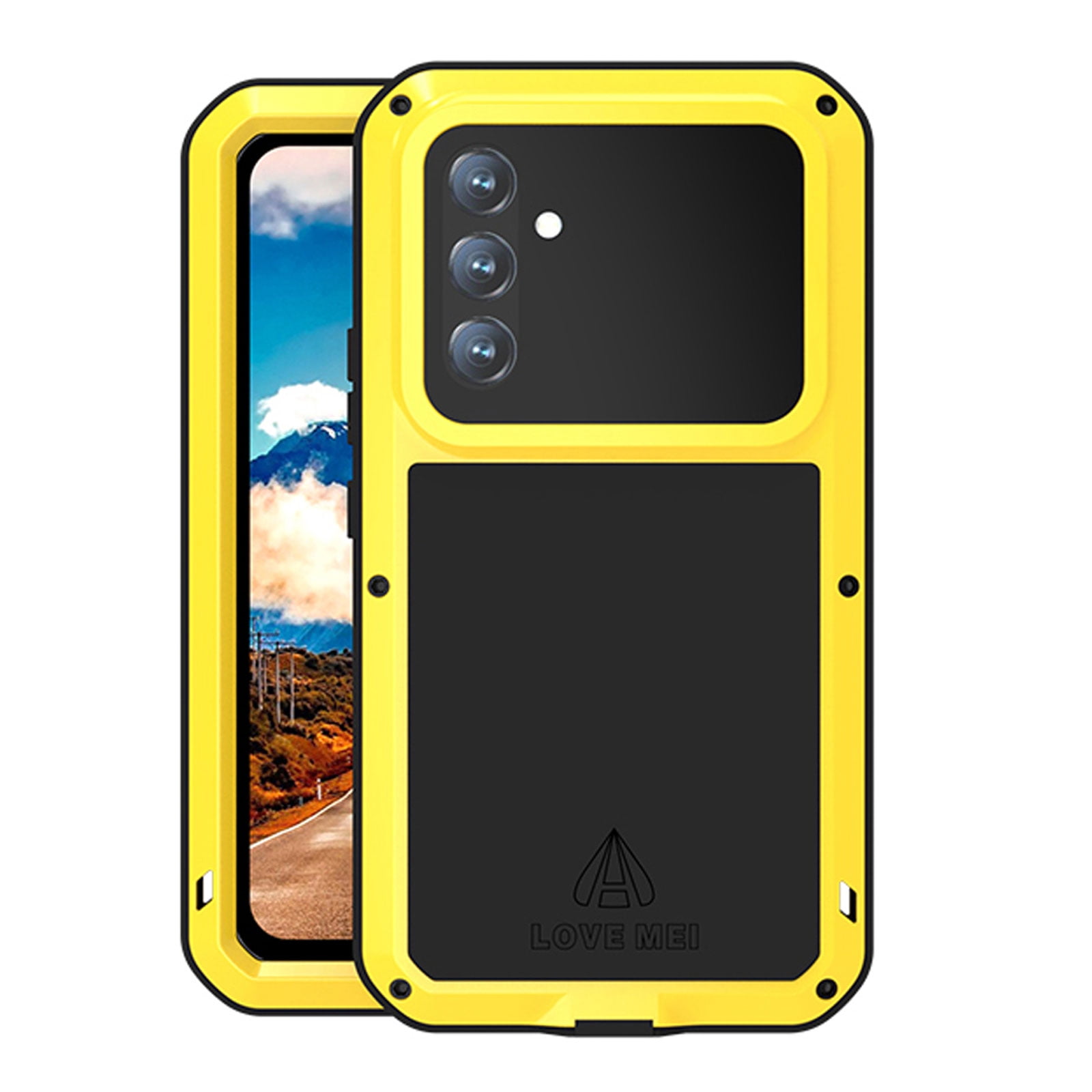 Military Rugged Case for Samsung Galaxy A53 5G, with Tempered Glass ...