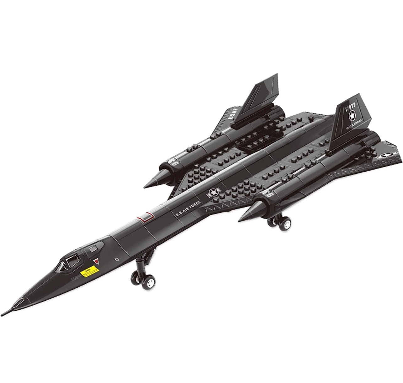 General Jim's SR-71 Military Series Jet Blackbird Building Set | Lego ...