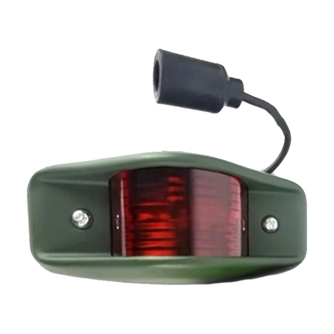 Military Side Marker Light, Green Body- Red Lens, fits 7261919-1 M ...